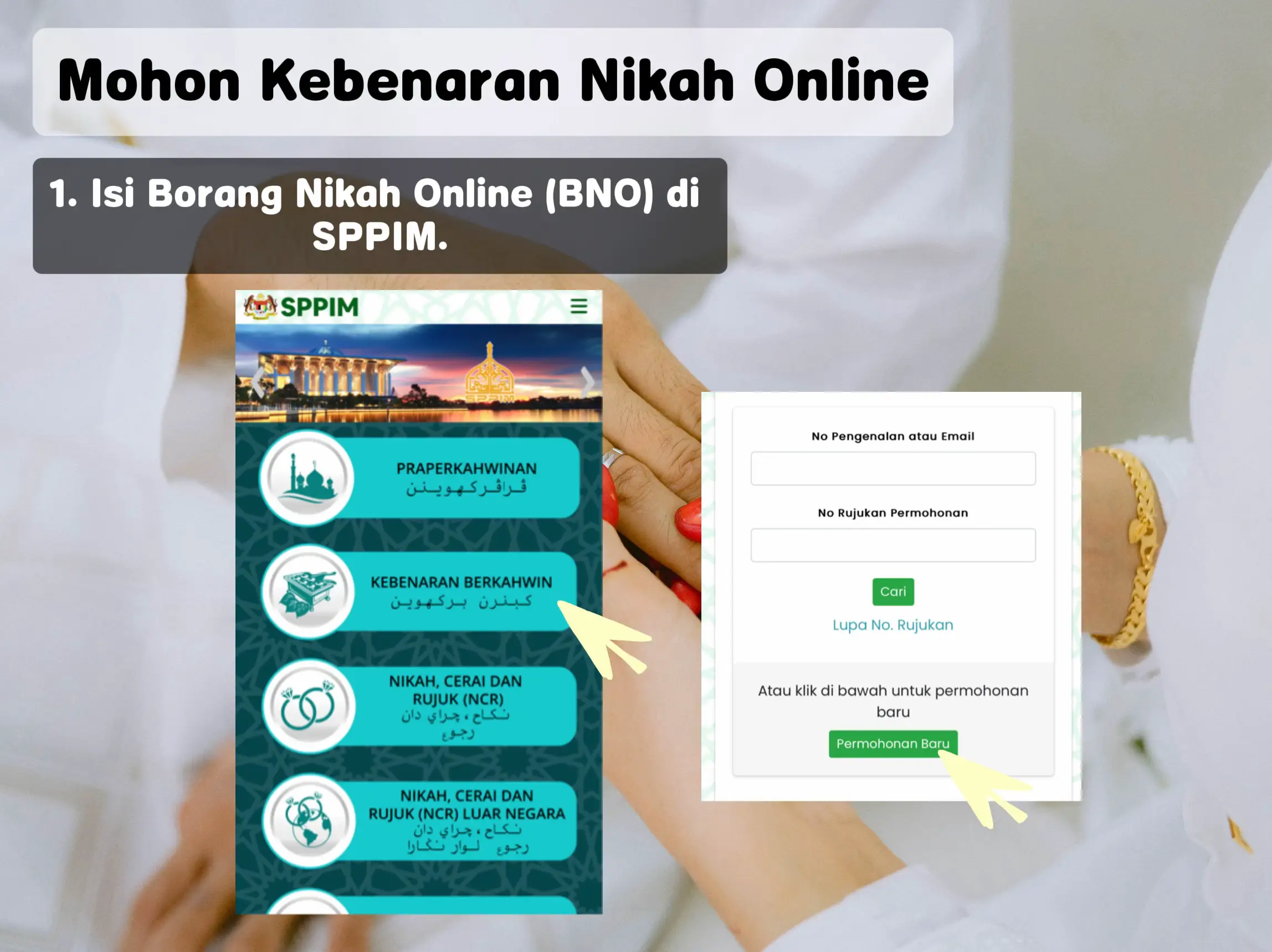 Permohonan Nikah Online di SPPIM 📑🕌 | Galeri disiarkan oleh 𝐍𝐚𝐧𝐚𝐝 👒 | Lemon8