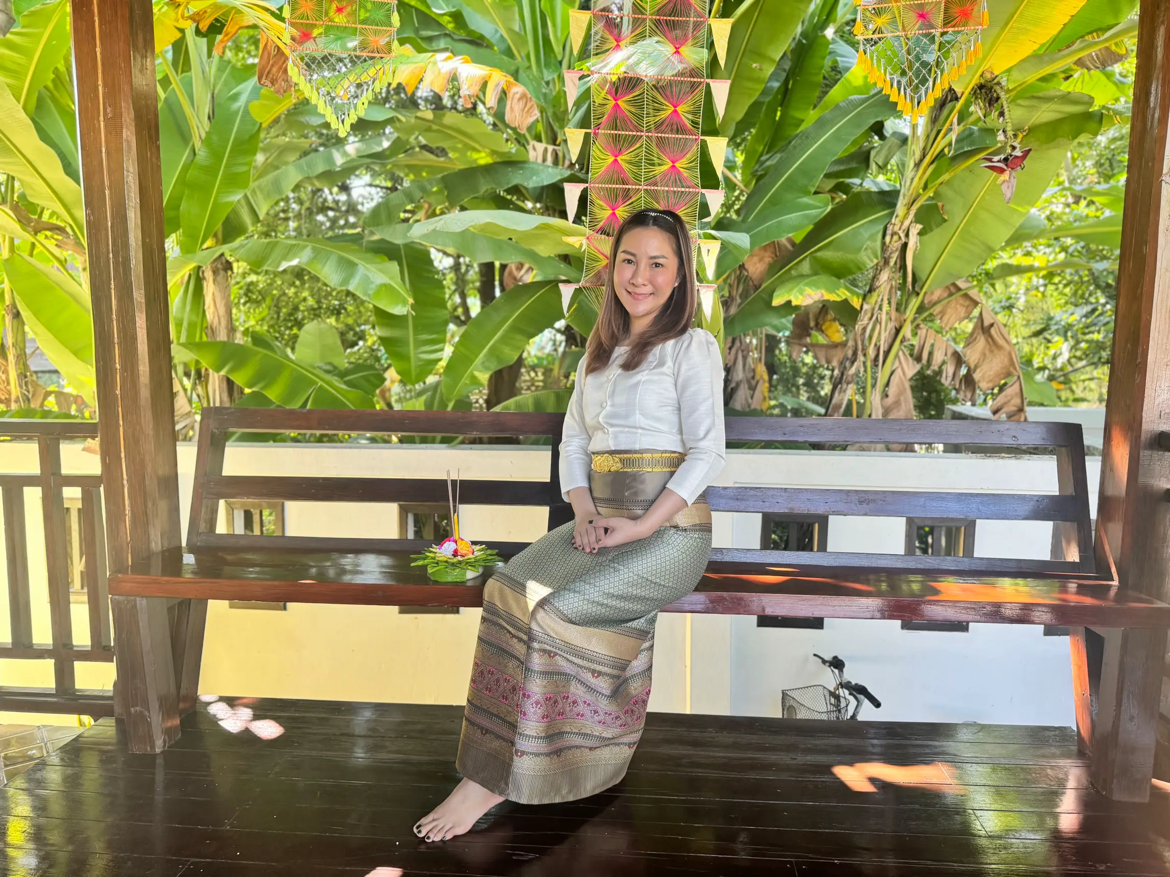 แต่งตัวชุดไทยไปลอยกระทง | แกลเลอรีที่โพสต์โดย Lida 🧚🏼‍♀️ | Lemon8