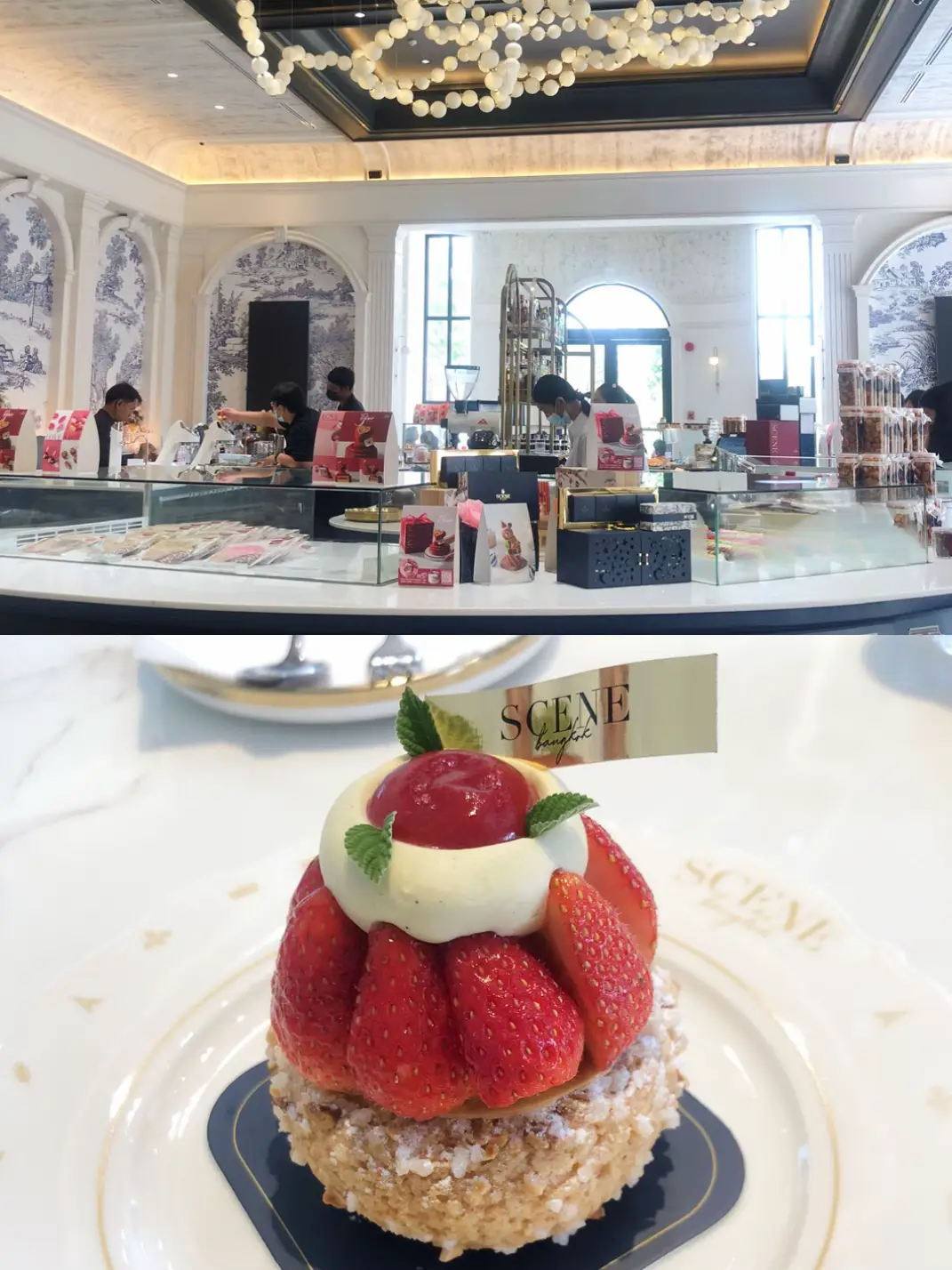 Scene Bangkok คาเฟ่สไตล์ฝรั่งเศส ถ่ายรูปสนุกมาก! | แกลเลอรีที่โพสต์โดย Meixing | Lemon8