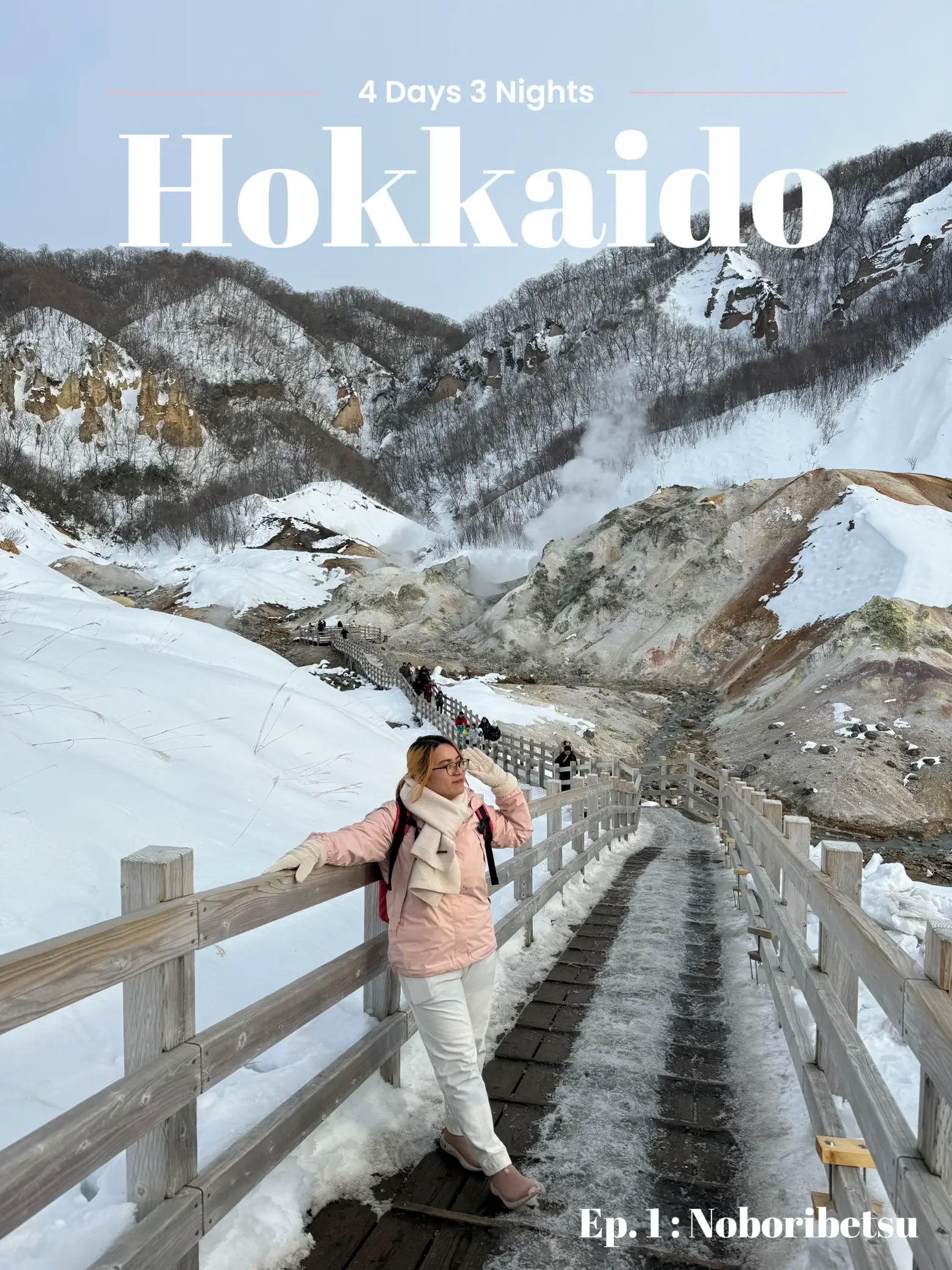 🇯🇵 Hokkaido (4 วัน 3 คืน) [Ep. 1 Noboribetsu] | แกลเลอรีที่โพสต์โดย Syn’s Journey | Lemon8