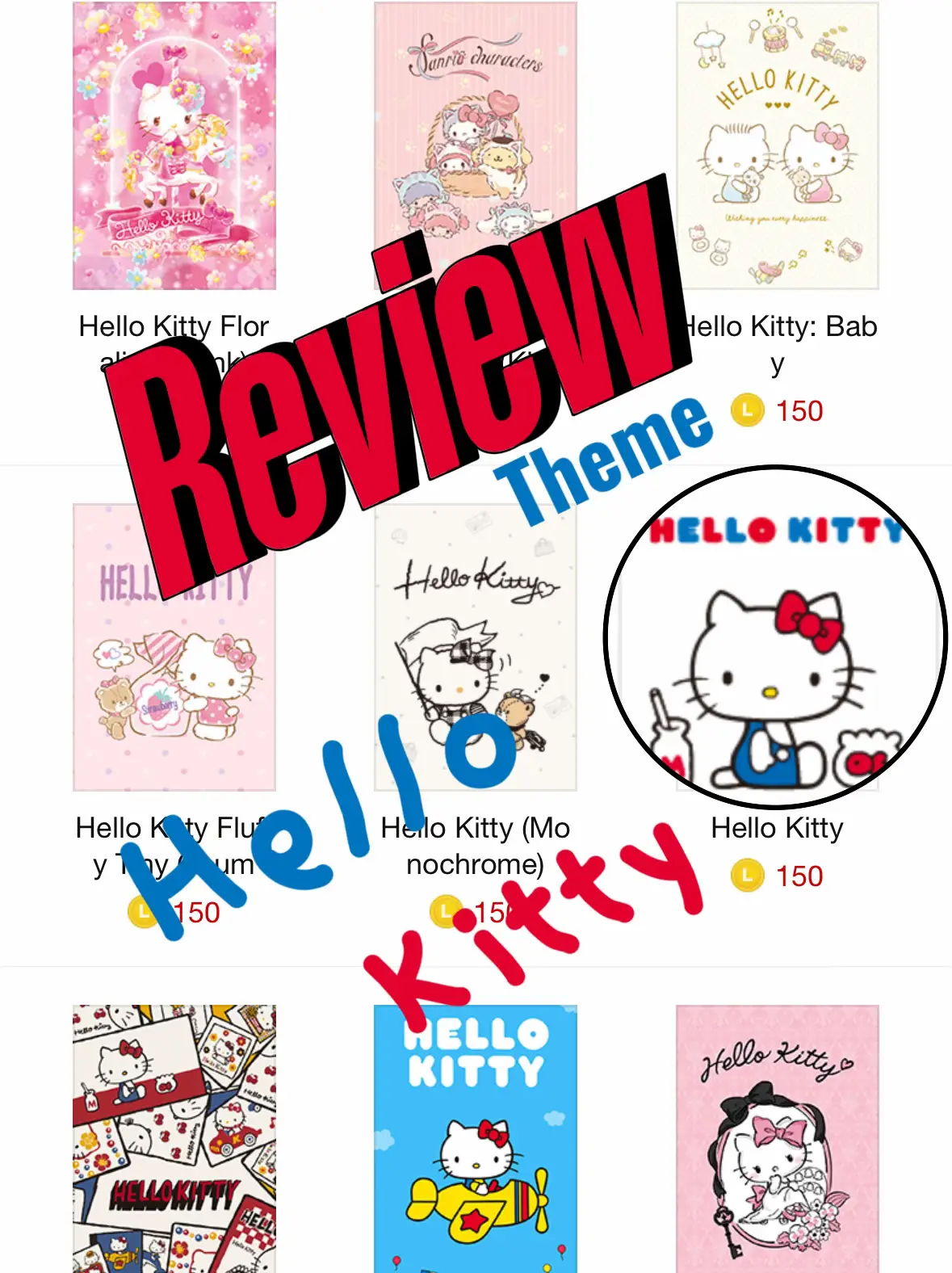 Review Theme HELLO KITTY ️ | แกลเลอรีที่โพสต์โดย โสดใสวัย27 ️‍🔥 | Lemon8