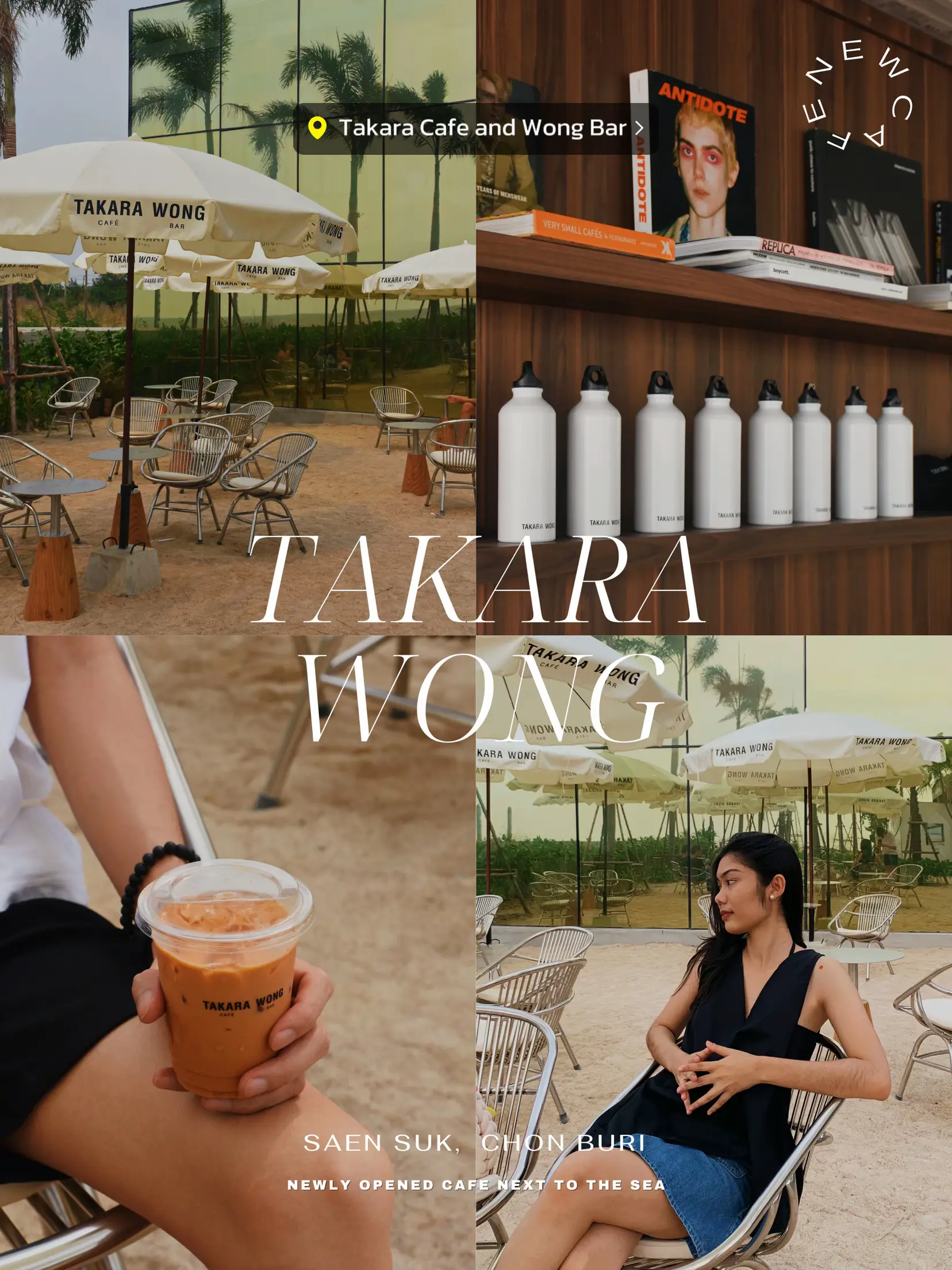 มัดรวม 12 คาเฟ่ชลบุรีที่ไปแล้วได้รูปลงแน่นอน 🌊☕️ | แกลเลอรีที่โพสต์โดย ไปกับแจ๊บ | GWJ | Lemon8