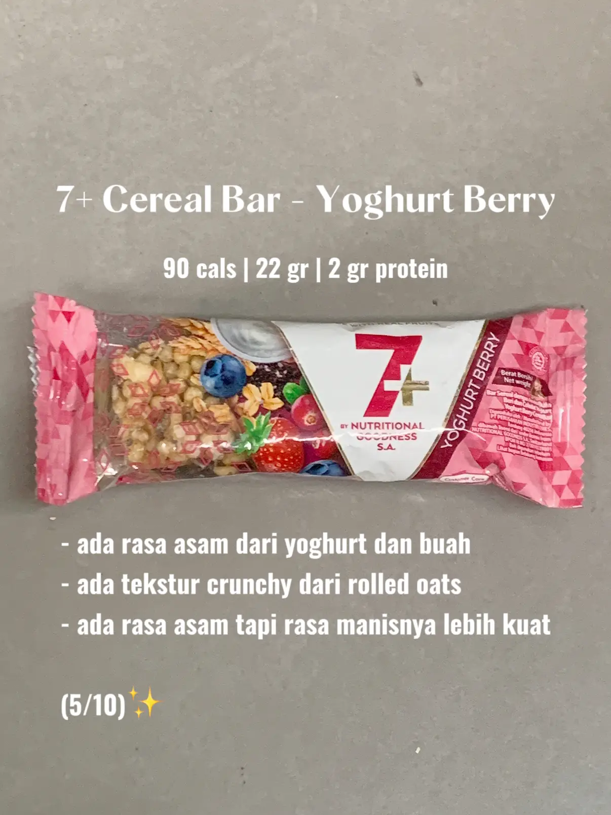 REVIEW DAN RATING HEALTHY SNACK BAR SEHAT🍫 | Galeri diposting oleh bila ...
