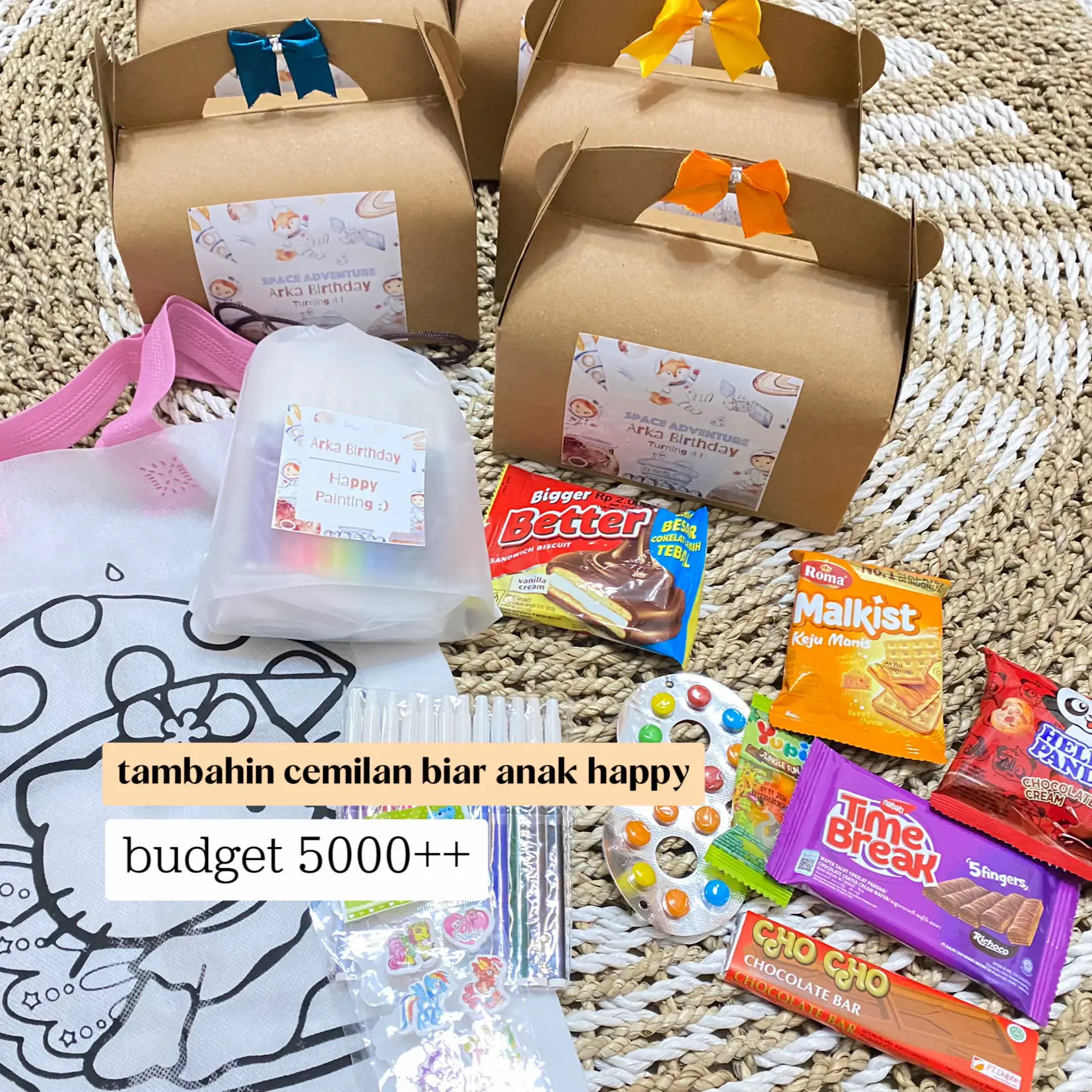 Ide Hampers Ulangtahun Anak budget 5000 | Galeri diposting oleh Riskamaulina | Lemon8