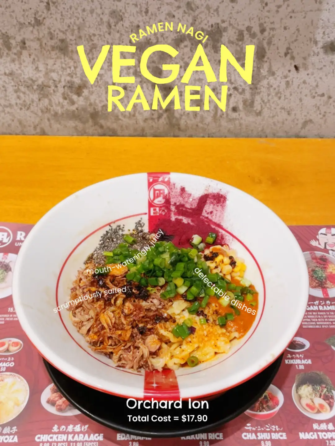 RAMEN NAGI | Gallery posted by 亚当 | Lemon8