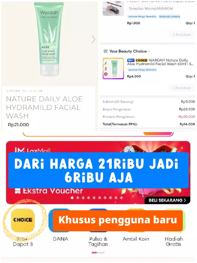DARI HARGA 21RIBU JADI 6RIBU AJA | Galeri diposting oleh Fida NR | Lemon8