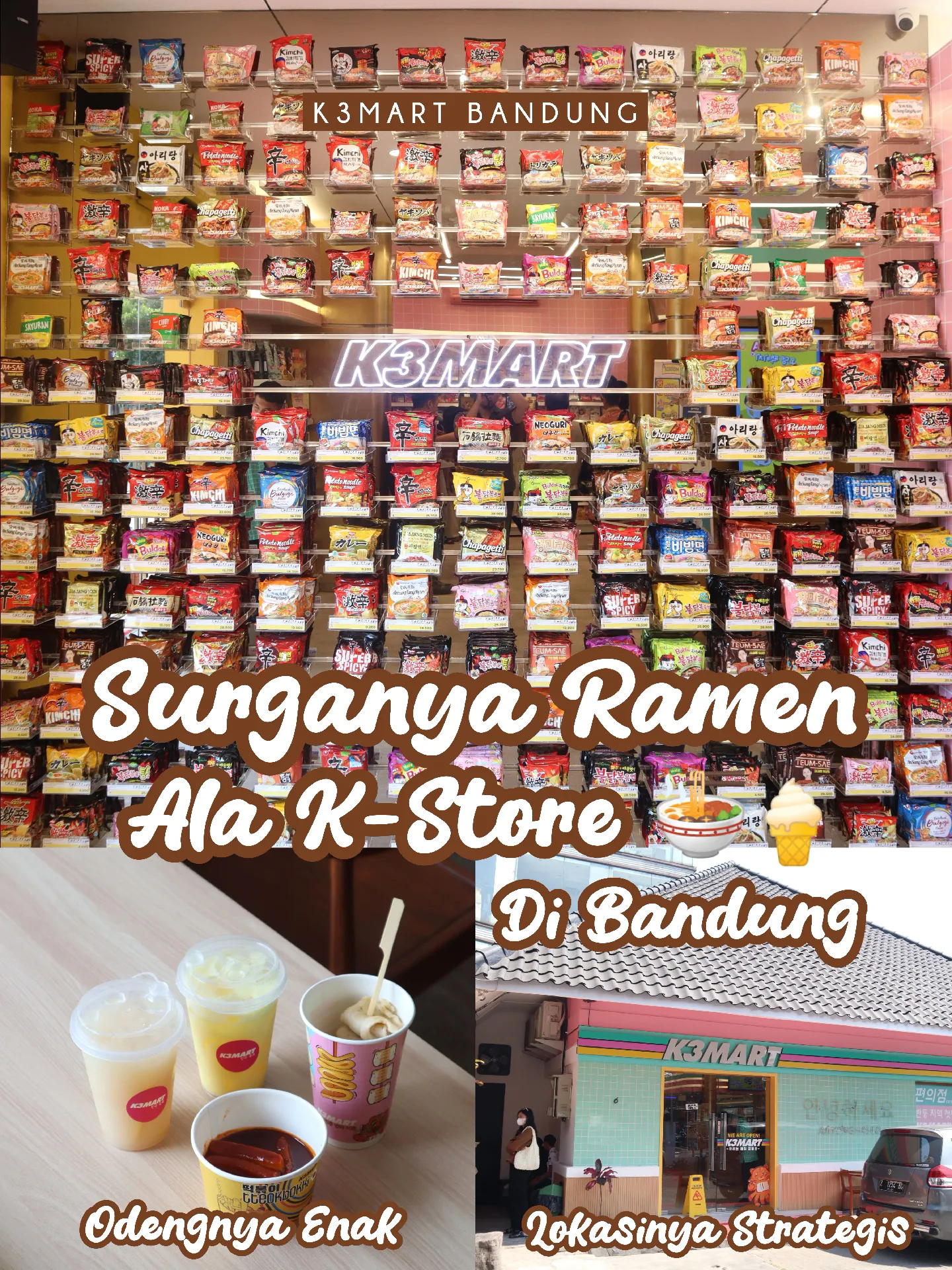 SURGANYA RAMEN ALA K-STORE BANDUNG 🍜🍦 | Galeri diposting oleh Origin ...