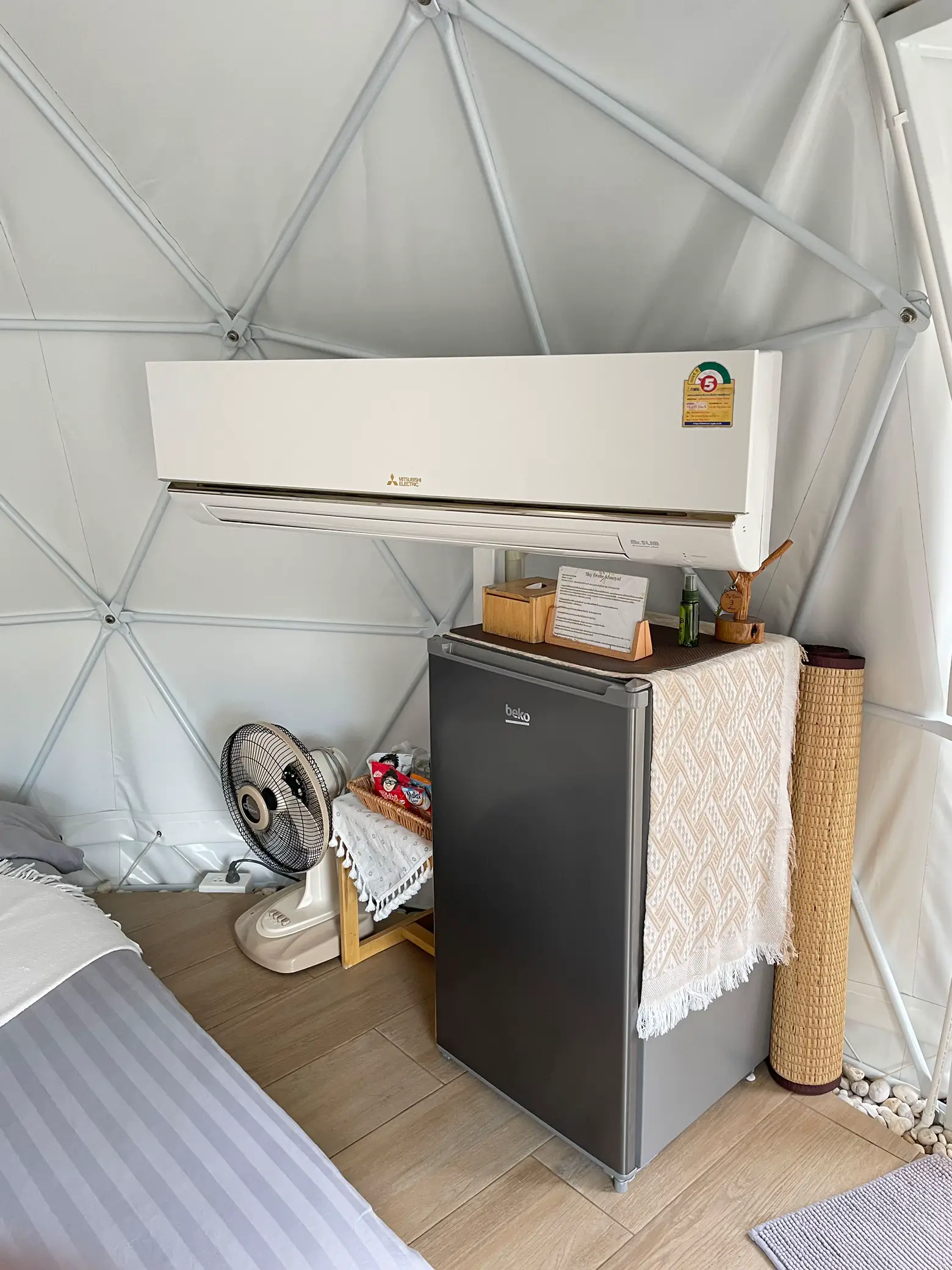 🌷Sky dome 🏕️ ที่พักโดมแบบ private เขาใหญ่ 🏔️ | แกลเลอรีที่โพสต์โดย 스노우 나타샤 | Lemon8