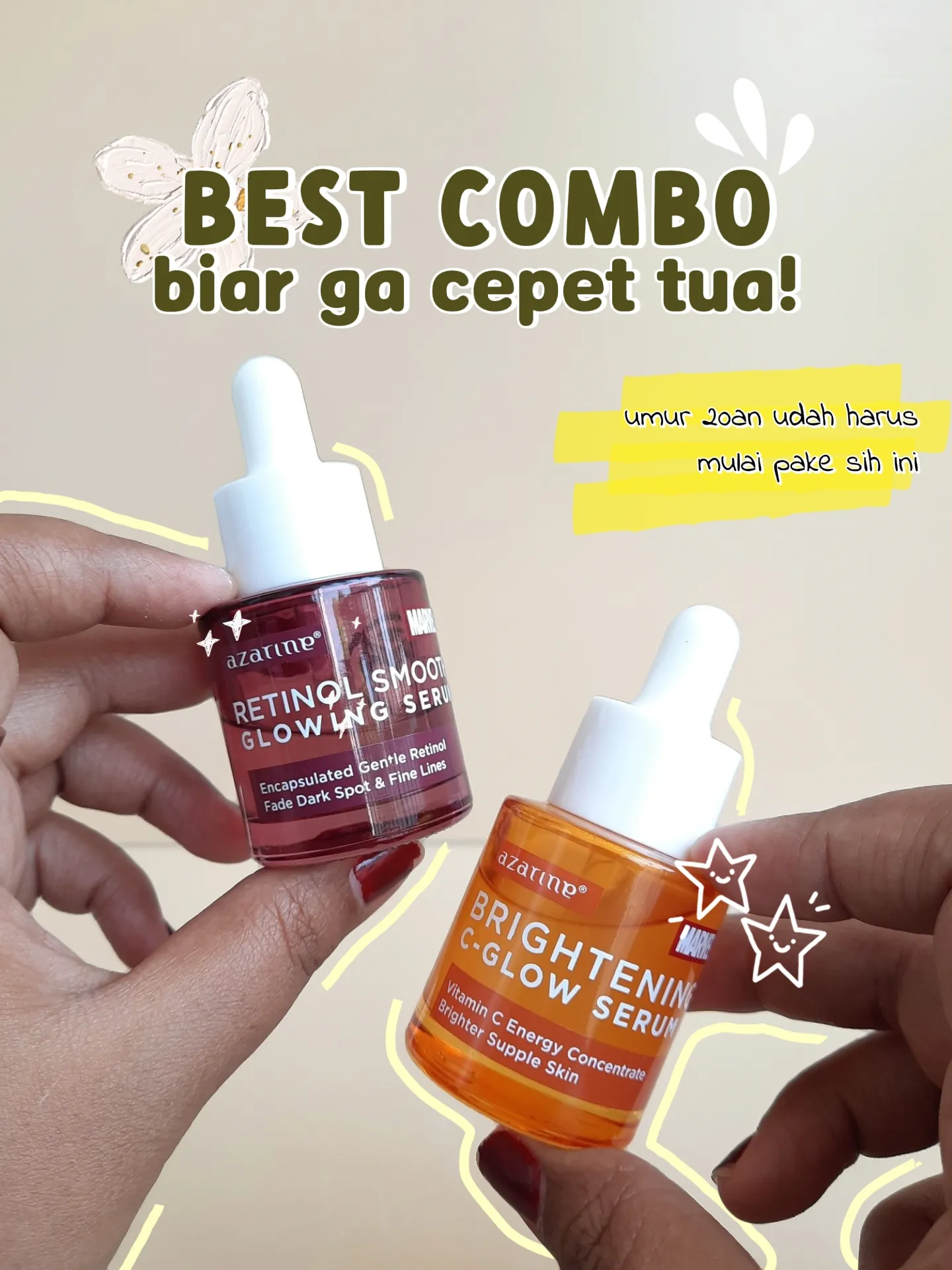 BEST COMBO biar ga cepet tua!! | Galeri diposting oleh shabrina𓍢ִ໋🌷͙ | Lemon8