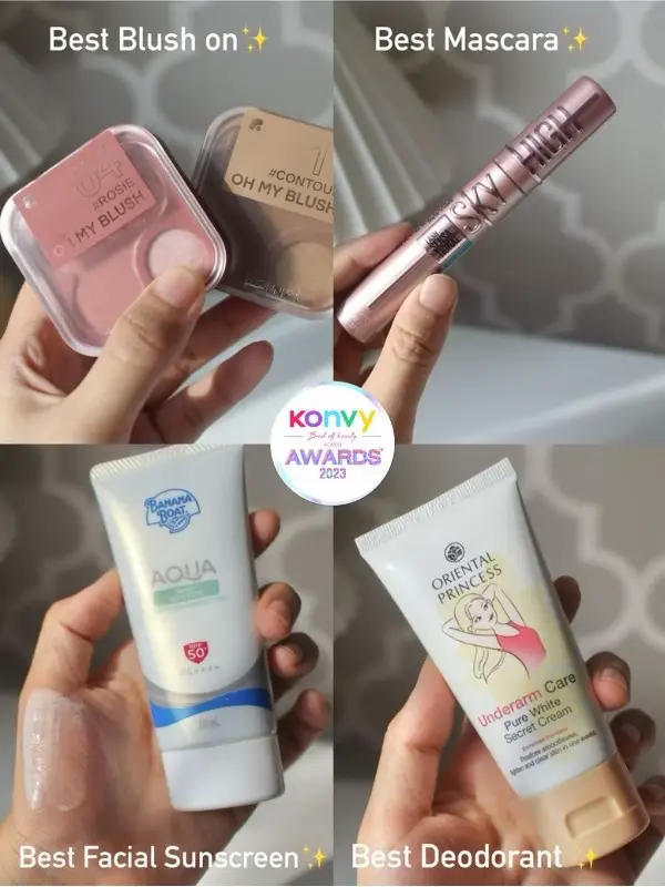 รวมไอเทม Konvy Best of Beauty 2023 | แกลเลอรีที่โพสต์โดย Giffin_g | Lemon8