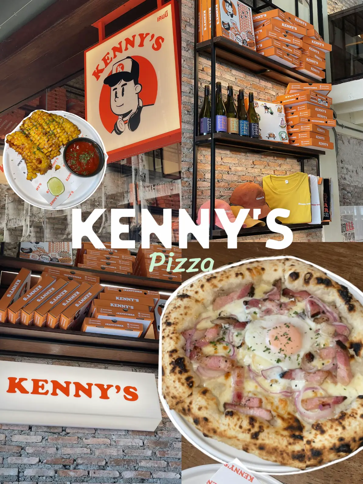 KENNY’s ร้านพิซซ่าย่านอารีย์ 🍕🧆🌽🥤 | แกลเลอรีที่โพสต์โดย Mintanp🩵🍨 | Lemon8