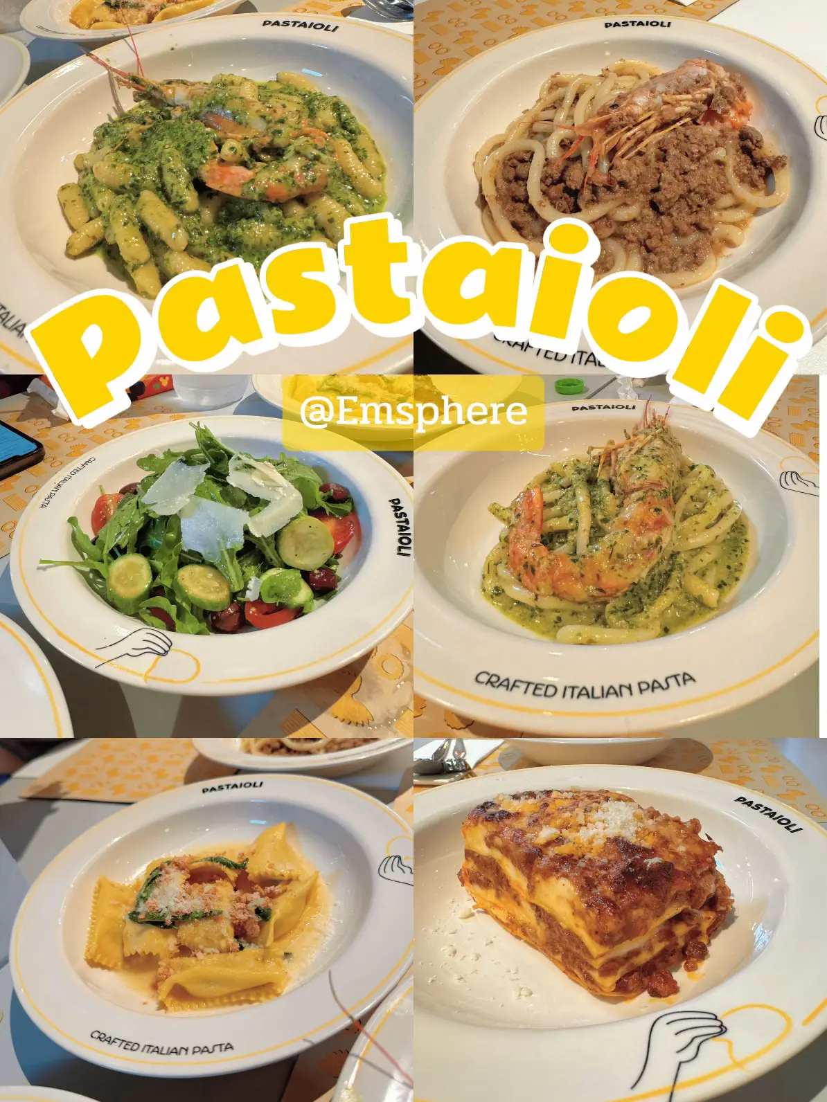 PASTAIOLI @The Emsphere | แกลเลอรีที่โพสต์โดย MommyPumbaCorgi | Lemon8