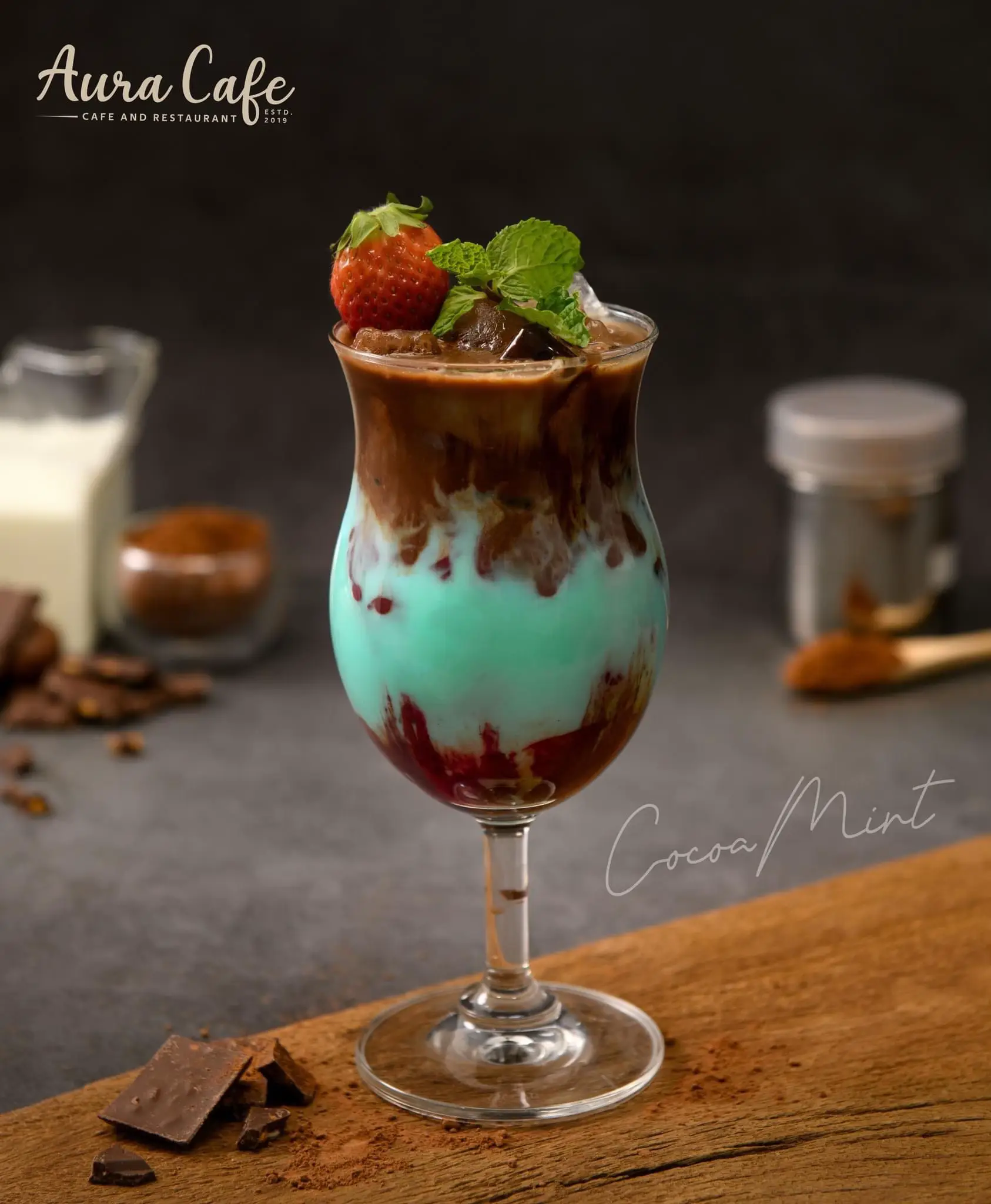 ☘ Cocoa Mint (COCOA MINT) Fever | Gallery posted by Aura Cafe | Lemon8