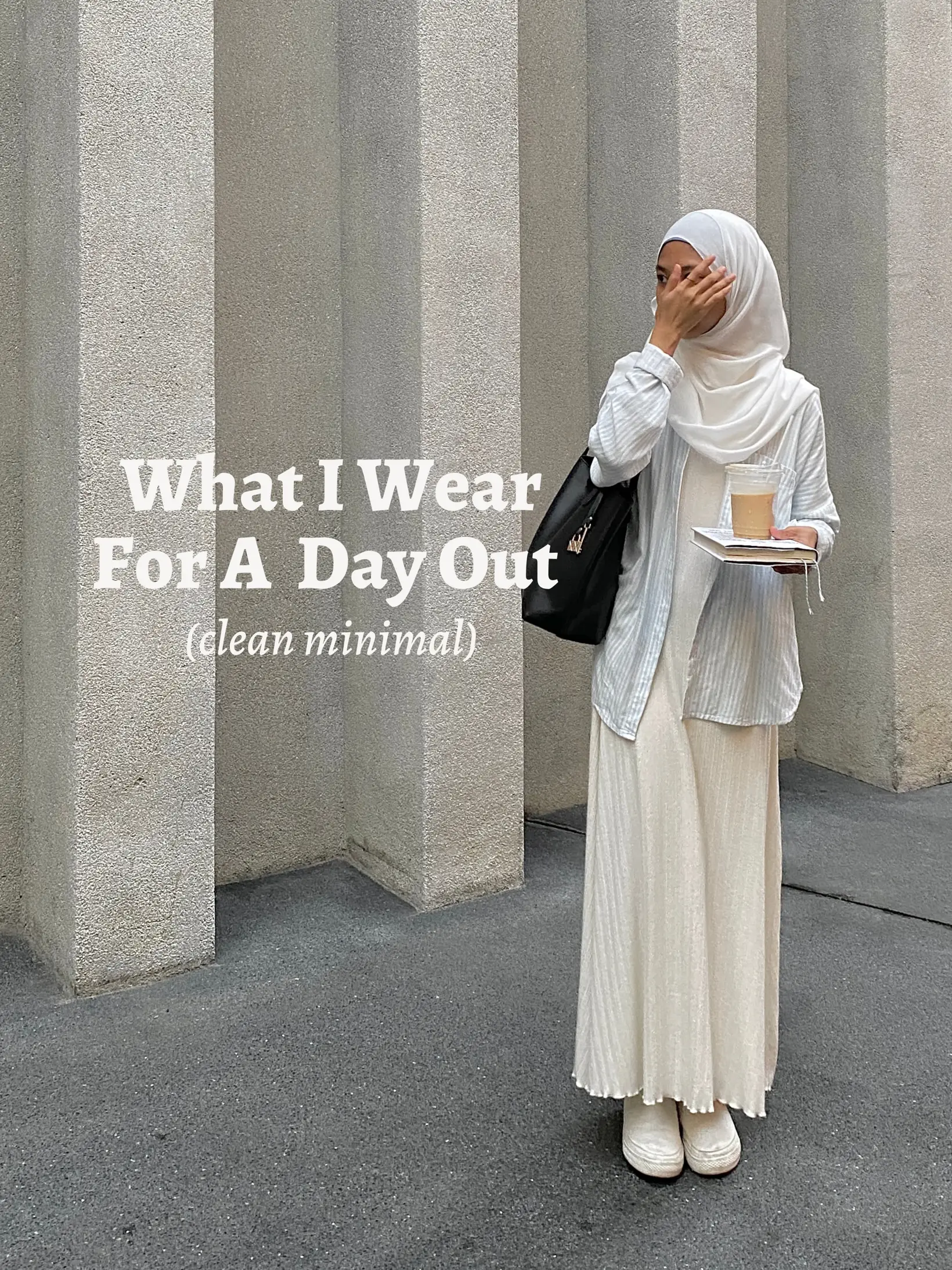 Clean Minimal Outfit For A Day Out ☁️ | แกลเลอรีที่โพสต์โดย min | Lemon8