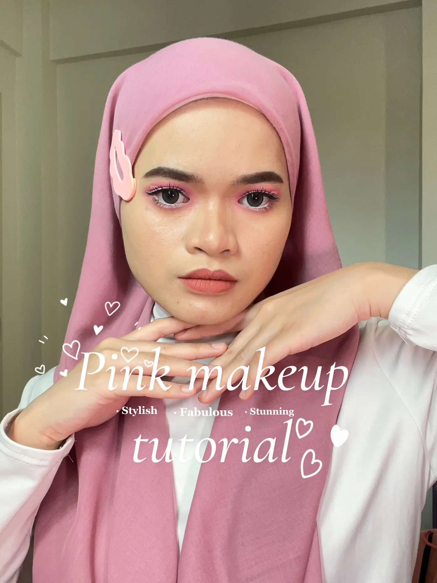 Pink makeup tutorial | Video diterbitkan oleh Fatin zainal | Lemon8