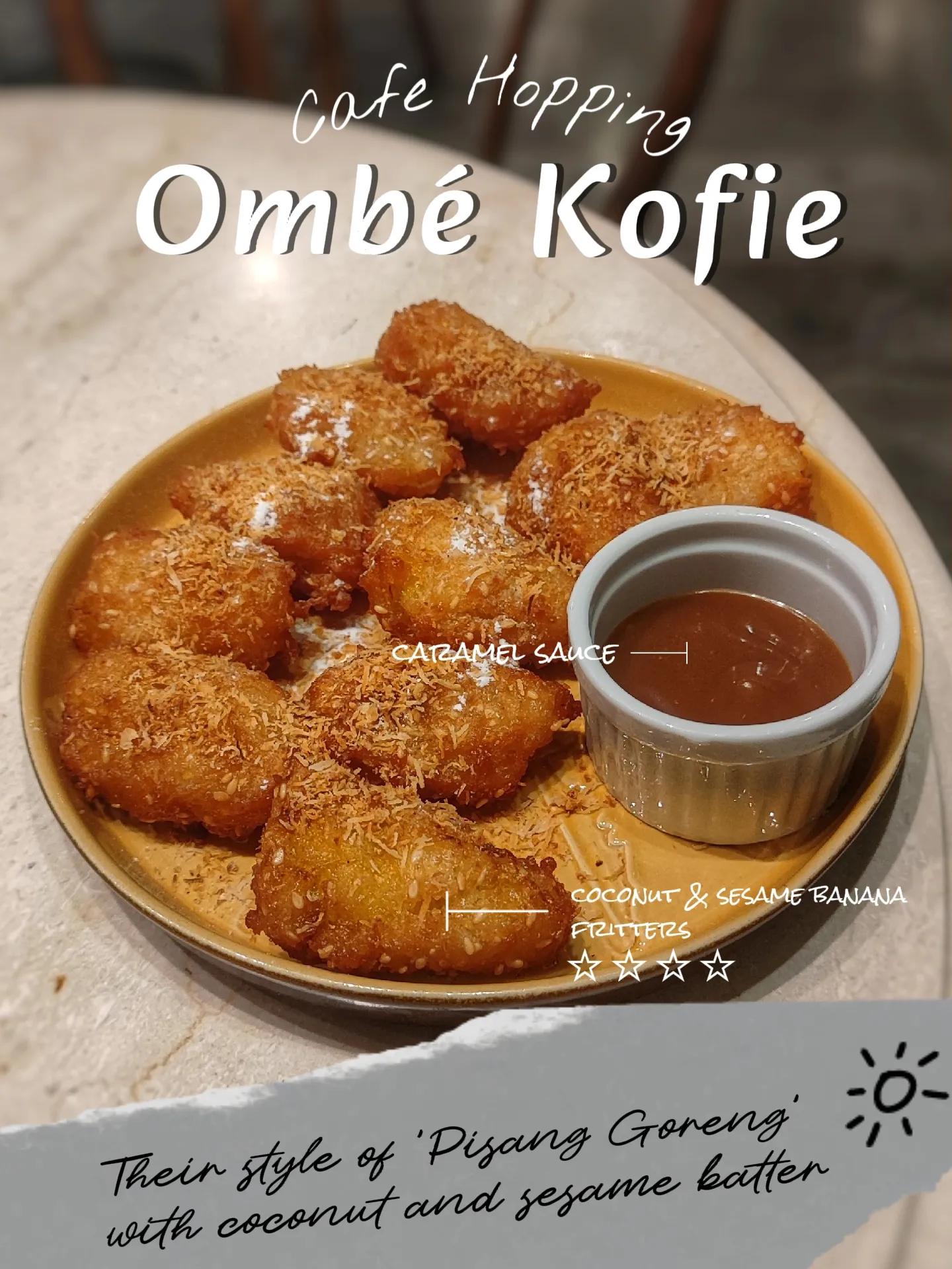 CAFE HOPPING - OMBÉ KOFIE | Galeri diposting oleh deboyyyyy 🐯 | Lemon8