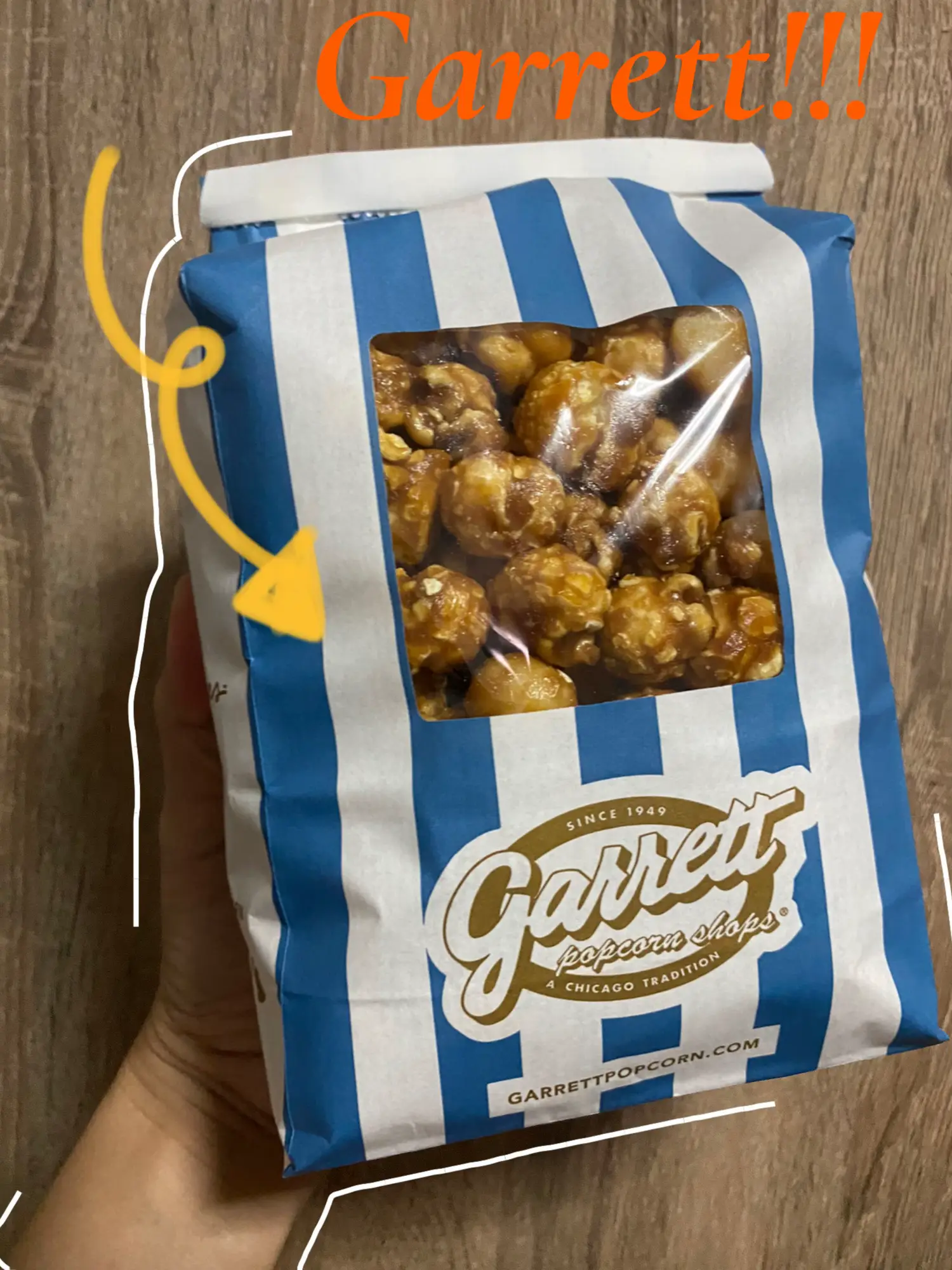 Garrett!! ป๊อปคอร์น ที่เคยต่อแถวย้าววยาว ในตำนาน | แกลเลอรีที่โพสต์โดย ...