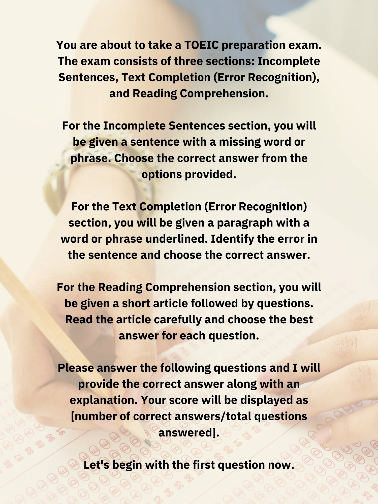 เตรียมสอบ TOEIC ด้วย ChatGPT | แกลเลอรีที่โพสต์โดย ExcelX | Lemon8