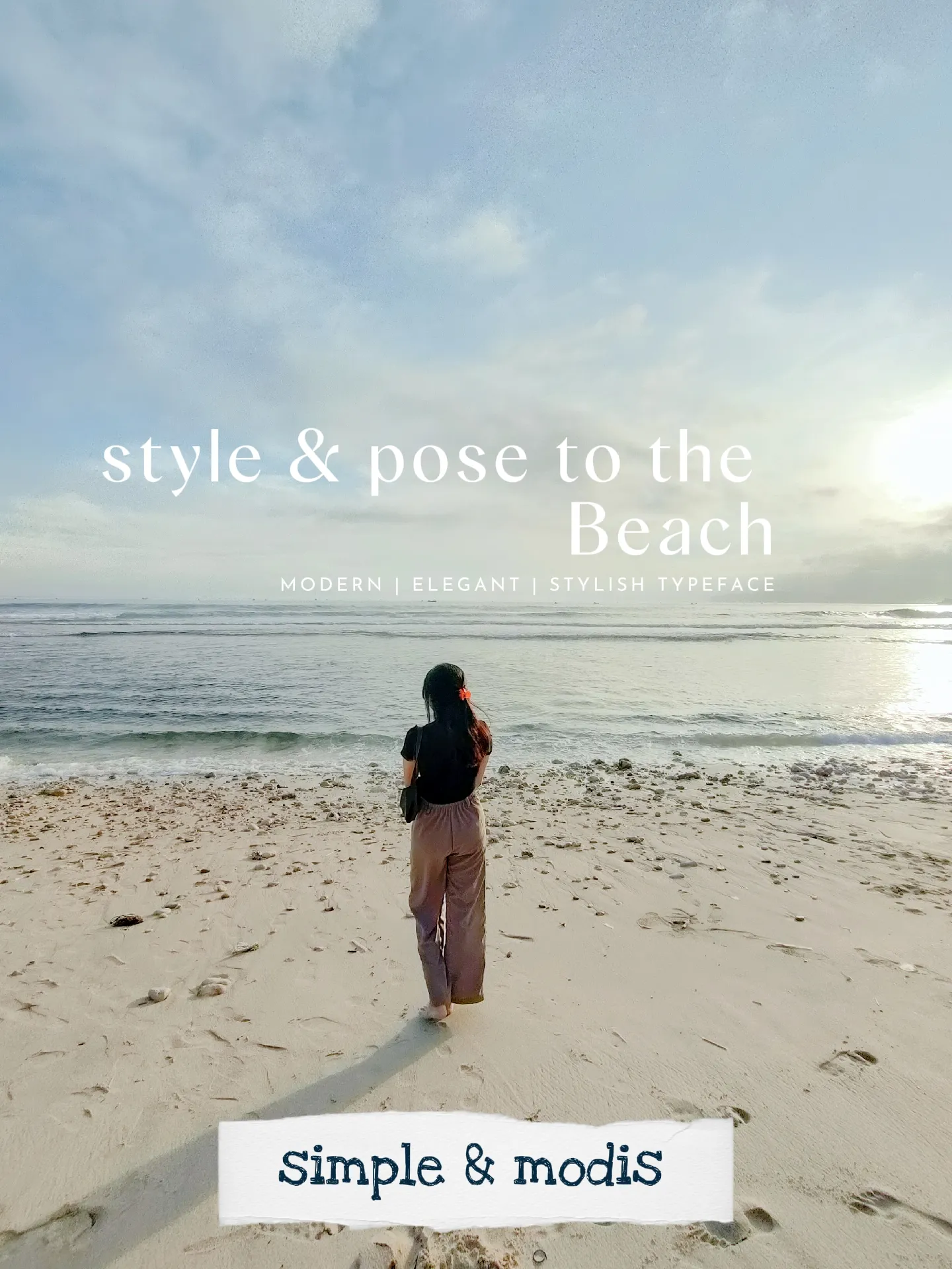 style & pose to the Beach | Galeri diposting oleh dewianjarr | Lemon8