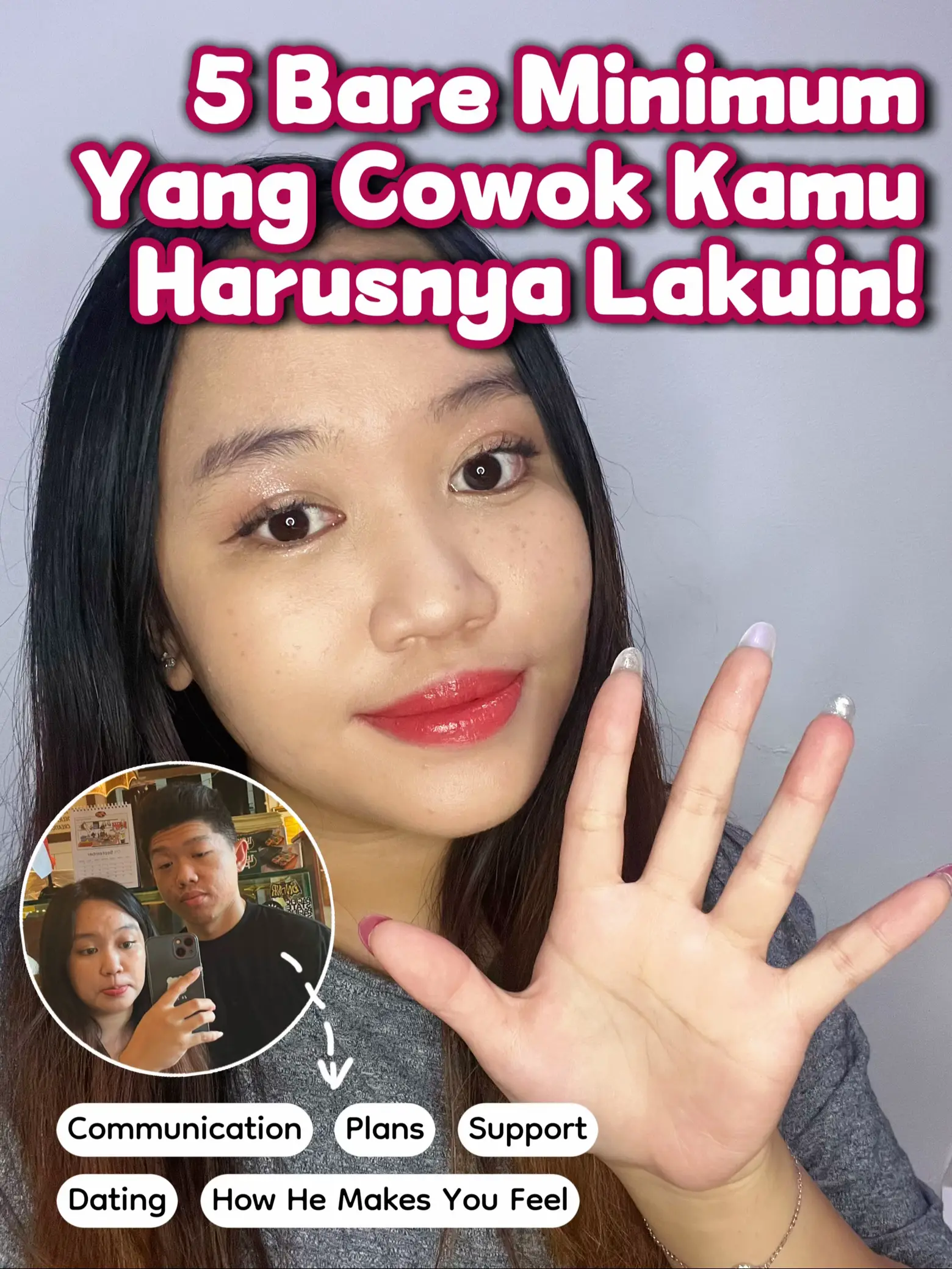 5 BARE MINIMUM YANG SEHARUSNYA PACAR KAMU LAKUIN! | Video dipublikasikan oleh Stephanie | Lemon8