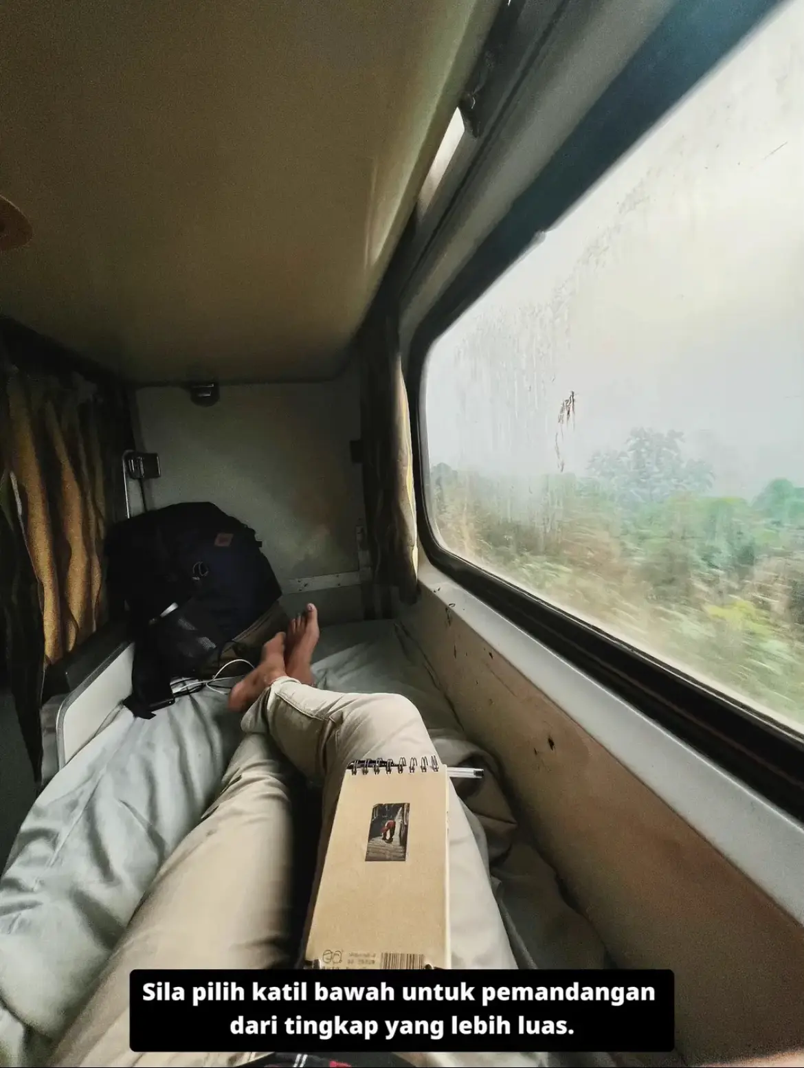 Panduan Menaiki Sleeper Train Ke Pantai Timur 🚂 | Galeri diposting oleh ...