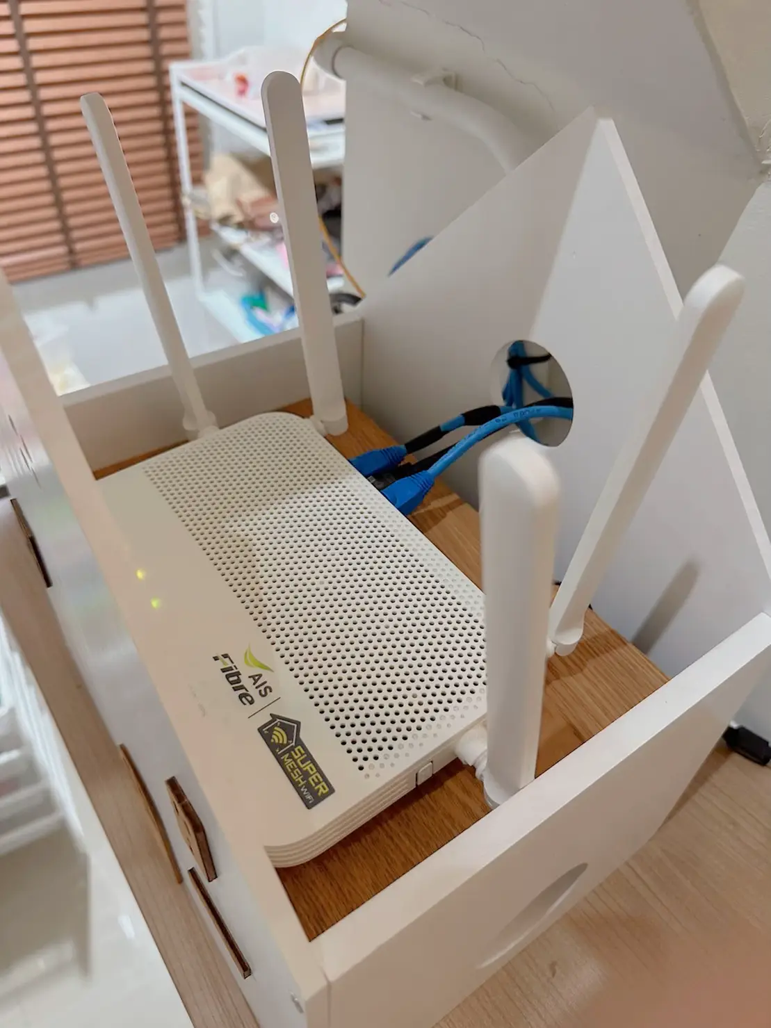 ป้ายยากล่องเก็บ Router Wifi | แกลเลอรีที่โพสต์โดย กิ๊งก่องแก้ว | Lemon8