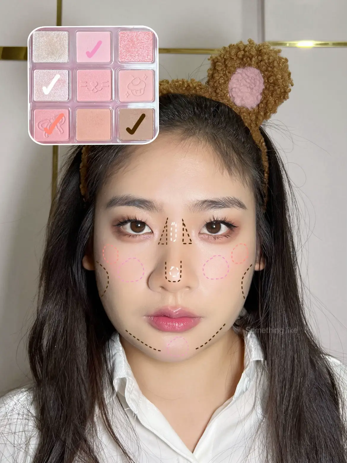 แต่งหน้าไปเป็นดาวมหาลัยด้วยเครื่องสำอาง 3 ชิ้น | แกลเลอรีที่โพสต์โดย Something_like | Lemon8