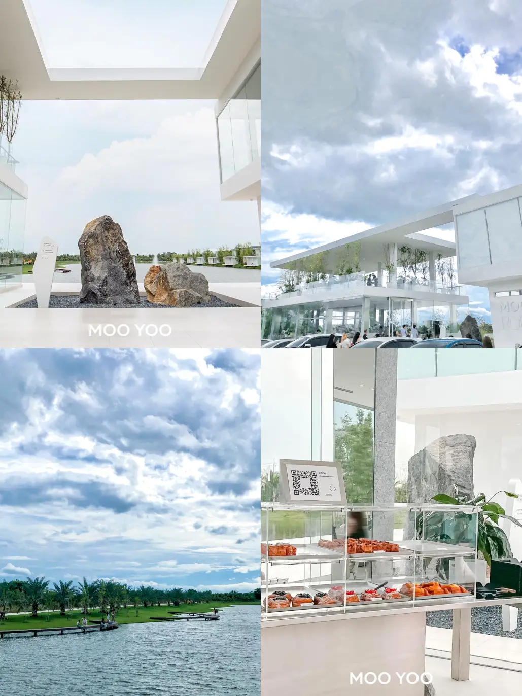 Moo Yoo ค่าเฟ่ริมทะเลสาป | แกลเลอรีที่โพสต์โดย Peachy Style | Lemon8