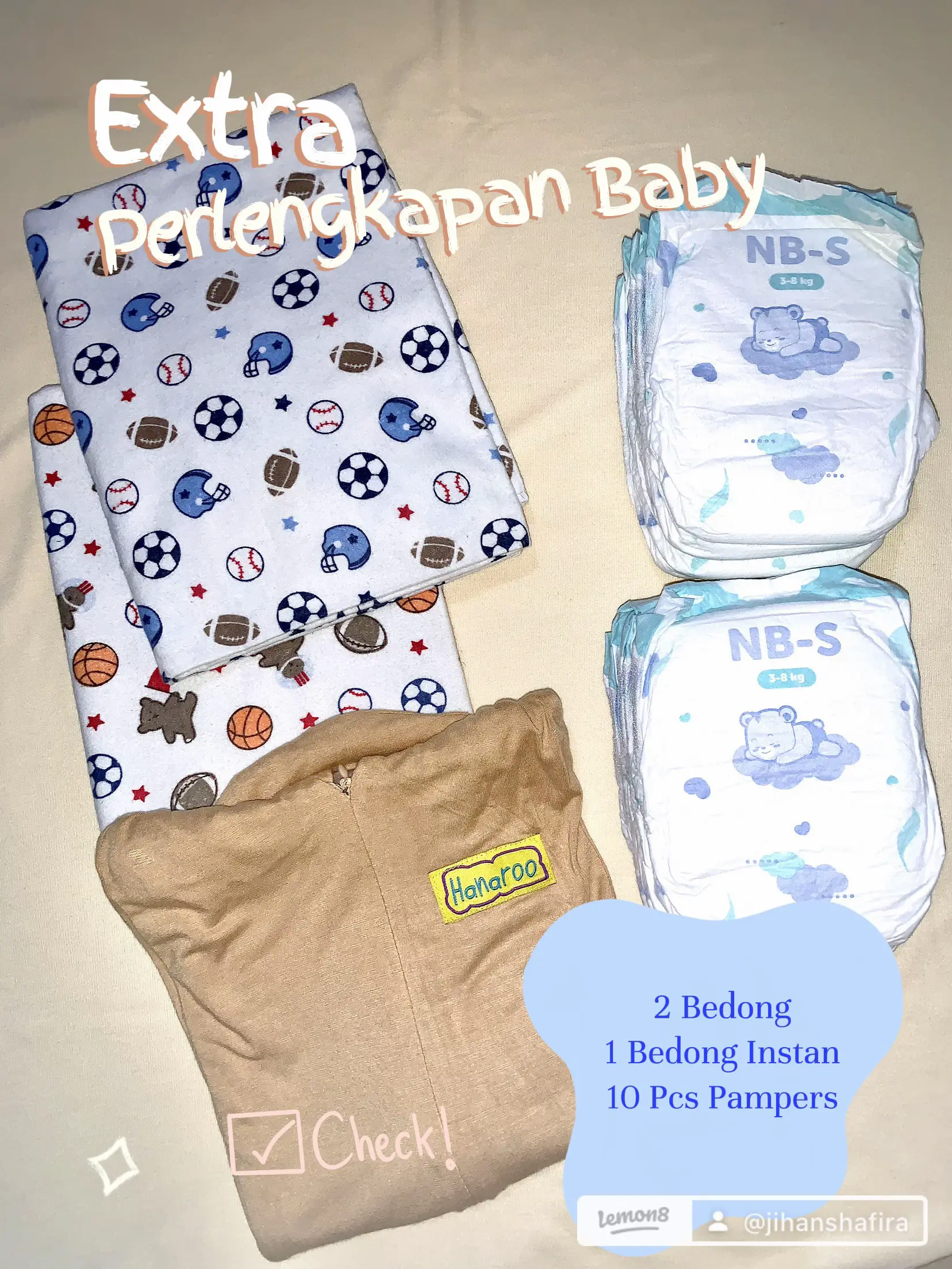 Packing hospital bag persiapan lahiran 💗💫 | แกลเลอรีที่โพสต์โดย Jihan Shafira | Lemon8