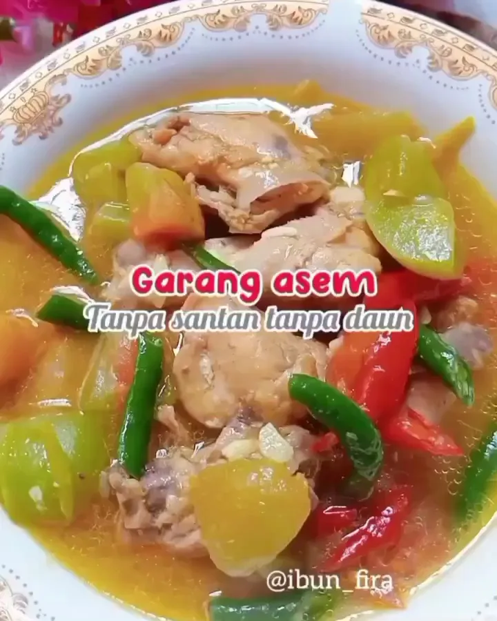 Resep Garang Asem Tanpa Santan Tanpa Daun | Video dipublikasikan oleh ...