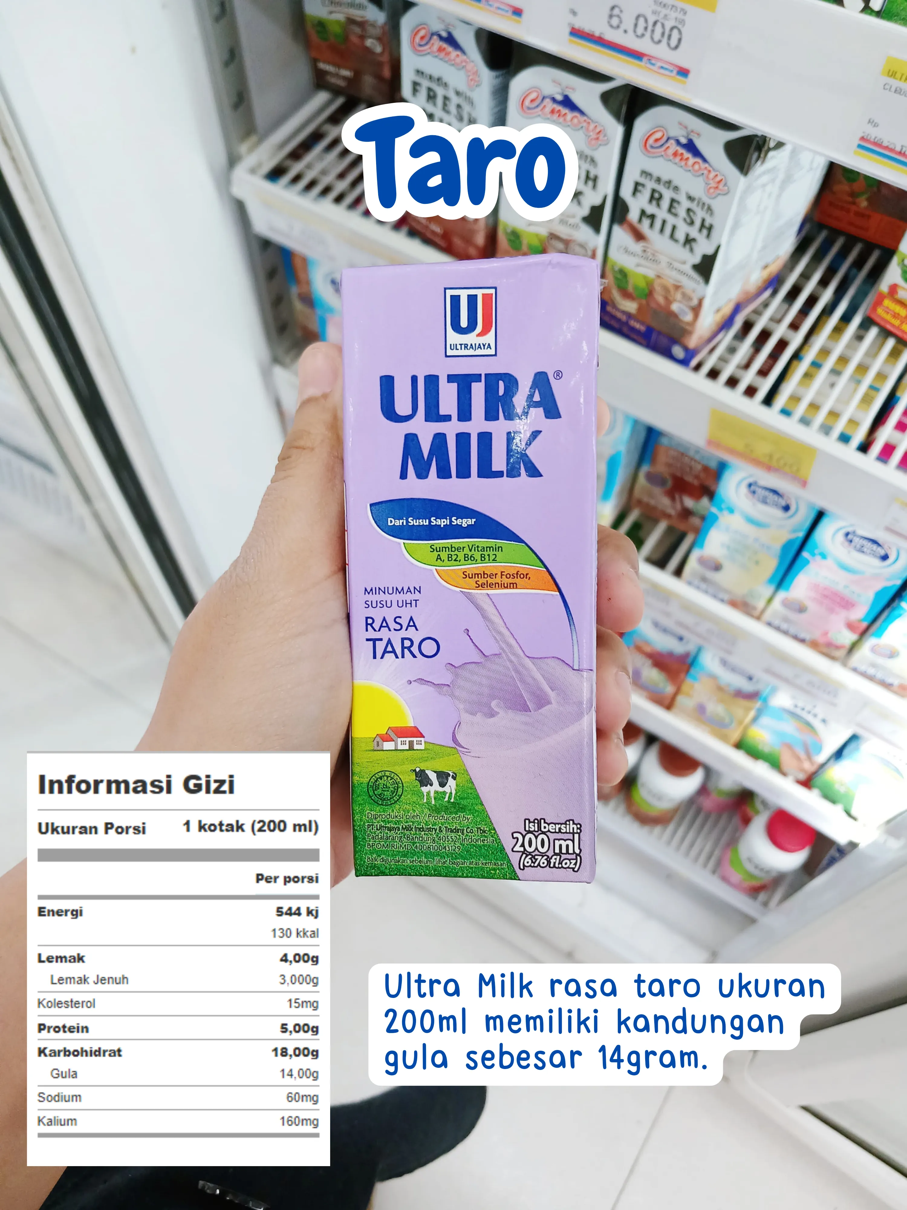 Intip Kandungan Gula Semua Varian UltraMilk ini | Galeri diposting oleh ...