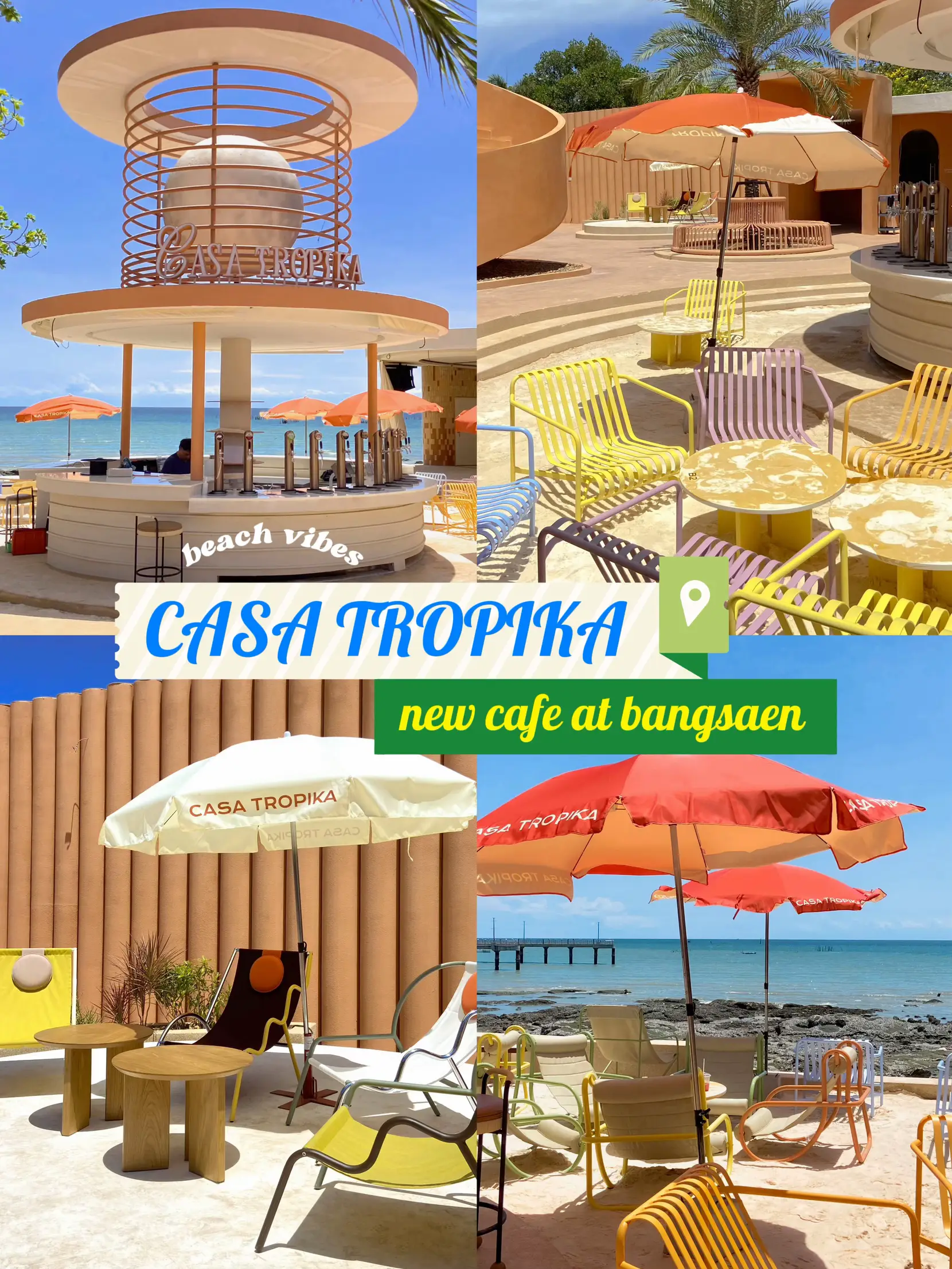 CASA TROPIKA คาเฟ่เปิดใหม่บางแสน! | แกลเลอรีที่โพสต์โดย anda | Lemon8