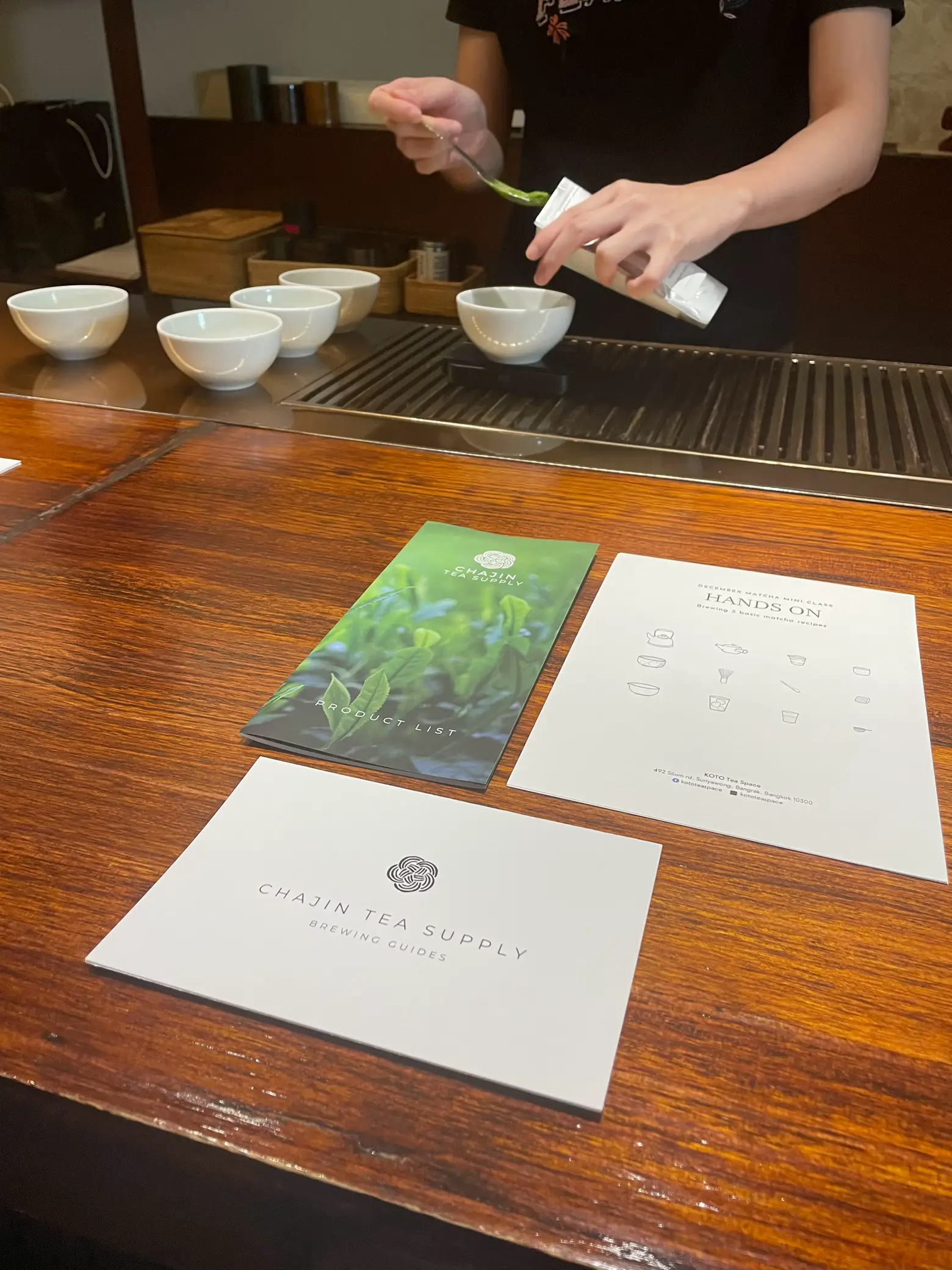 เรียนฟรี! Matcha workshop & Tea tasting | แกลเลอรีที่โพสต์โดย Muchuchuu ...