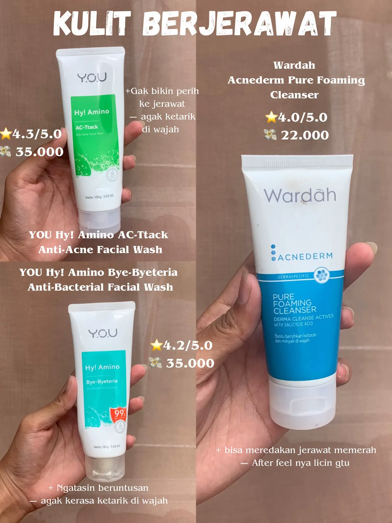 SABUN CUCI MUKA SESUAI JENIS KULIT ‼️ | Galeri disiarkan oleh Annisa N Islamy | Lemon8