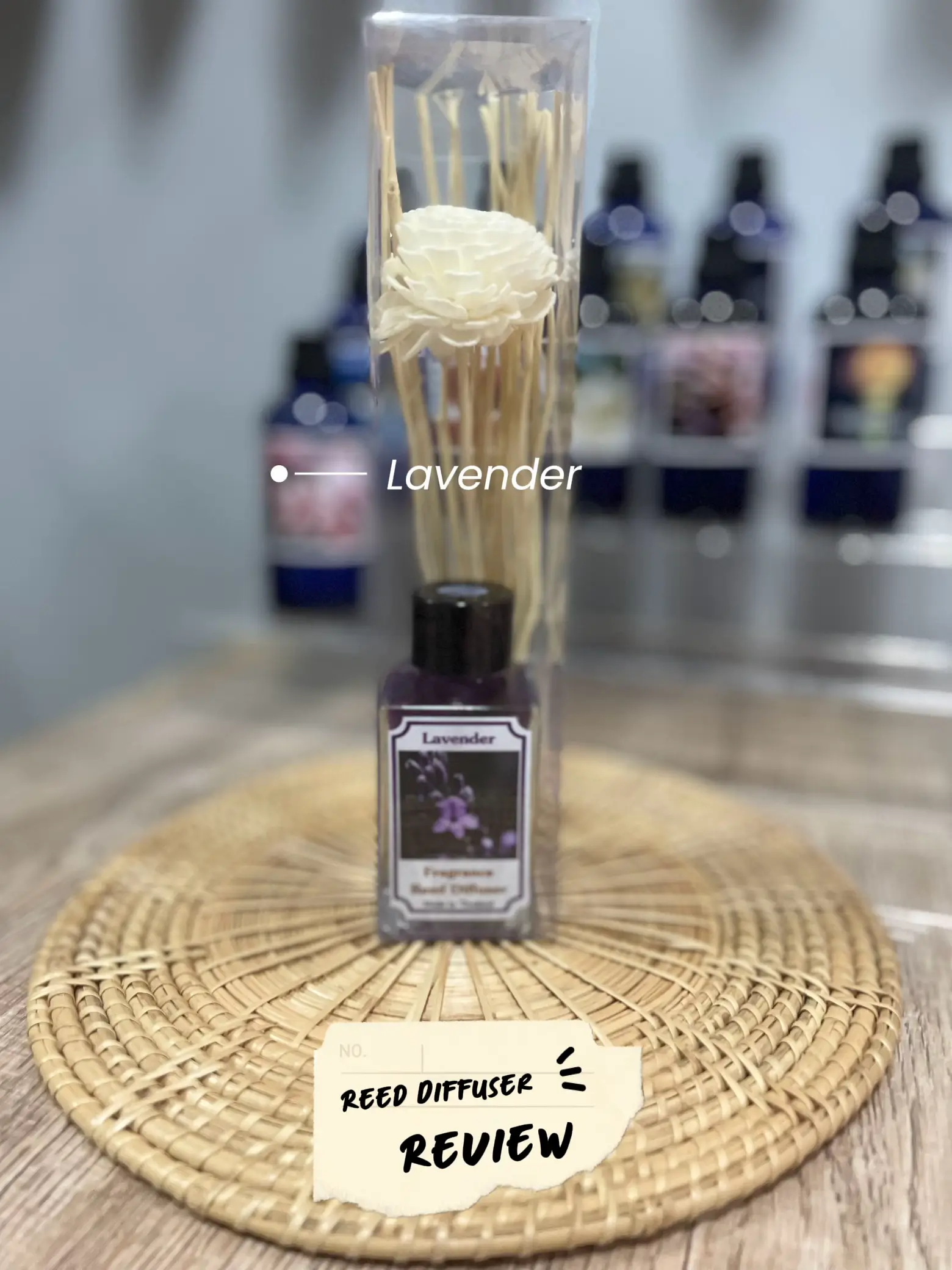 Reed Diffuser ก้านไม้หอม🍋 | แกลเลอรีที่โพสต์โดย บ้านแมวหอม | Lemon8