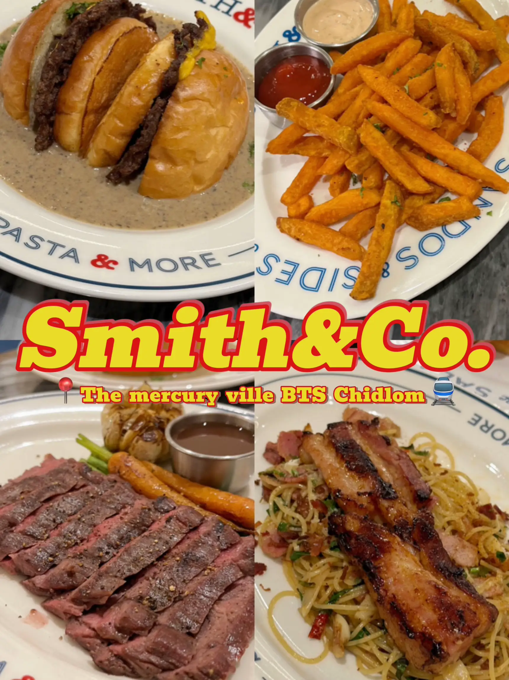 รีวิว Smith&Co. อาหารสไตล์อเมริกันอิตาเลี่ยน🍔 | แกลเลอรีที่โพสต์โดย ...