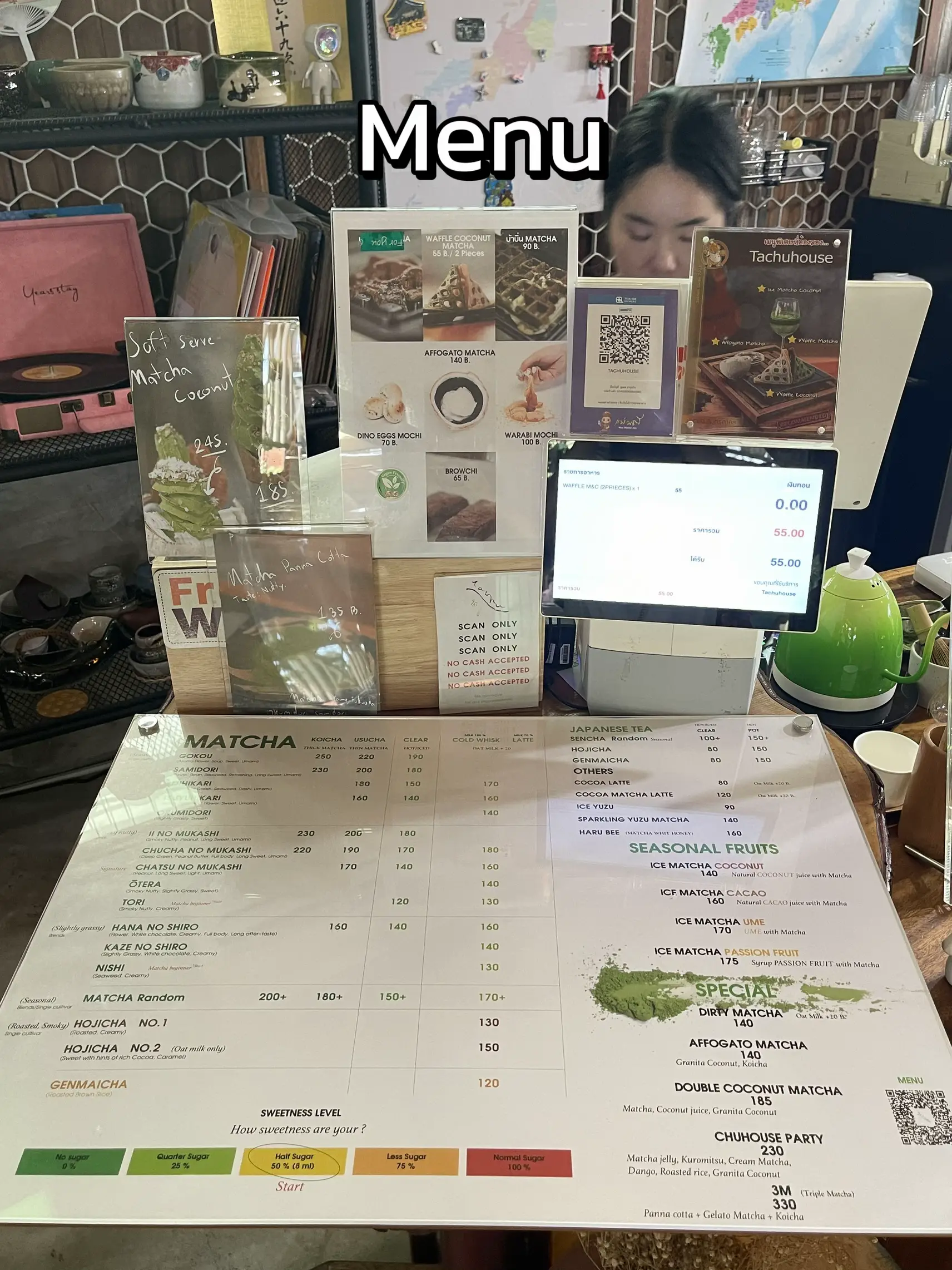 📍พิกัดร้านมัทฉะ สมุทรสาคร 💚Tachu House🌱 ถูกใจสายเขียว🥰 | แกลเลอรีที่ ...