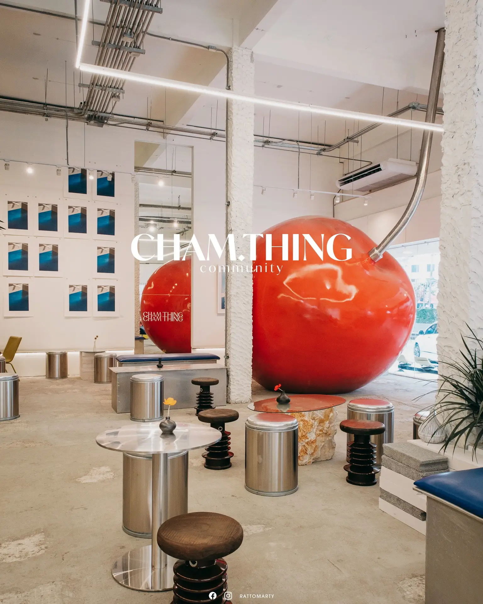 ต้อนรับวาเลนไทน์กับ CHAM.THING คอมมูนิตี้สเปซเปิดใหม่ย่านฝั่งธน | แกลเลอรีที่โพสต์โดย Rattomarty ...