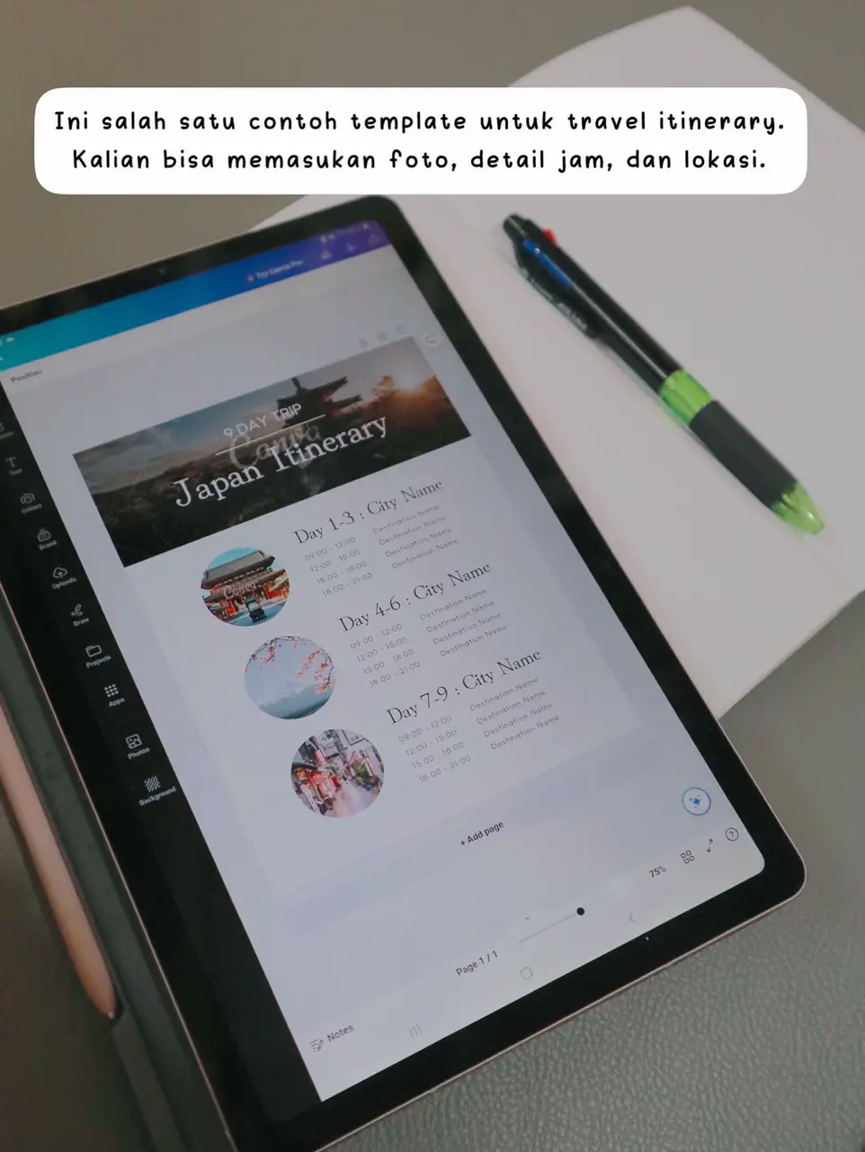 Bikin Itinerary Traveling Kamu Lebih Menarik | Galeri diposting oleh ...