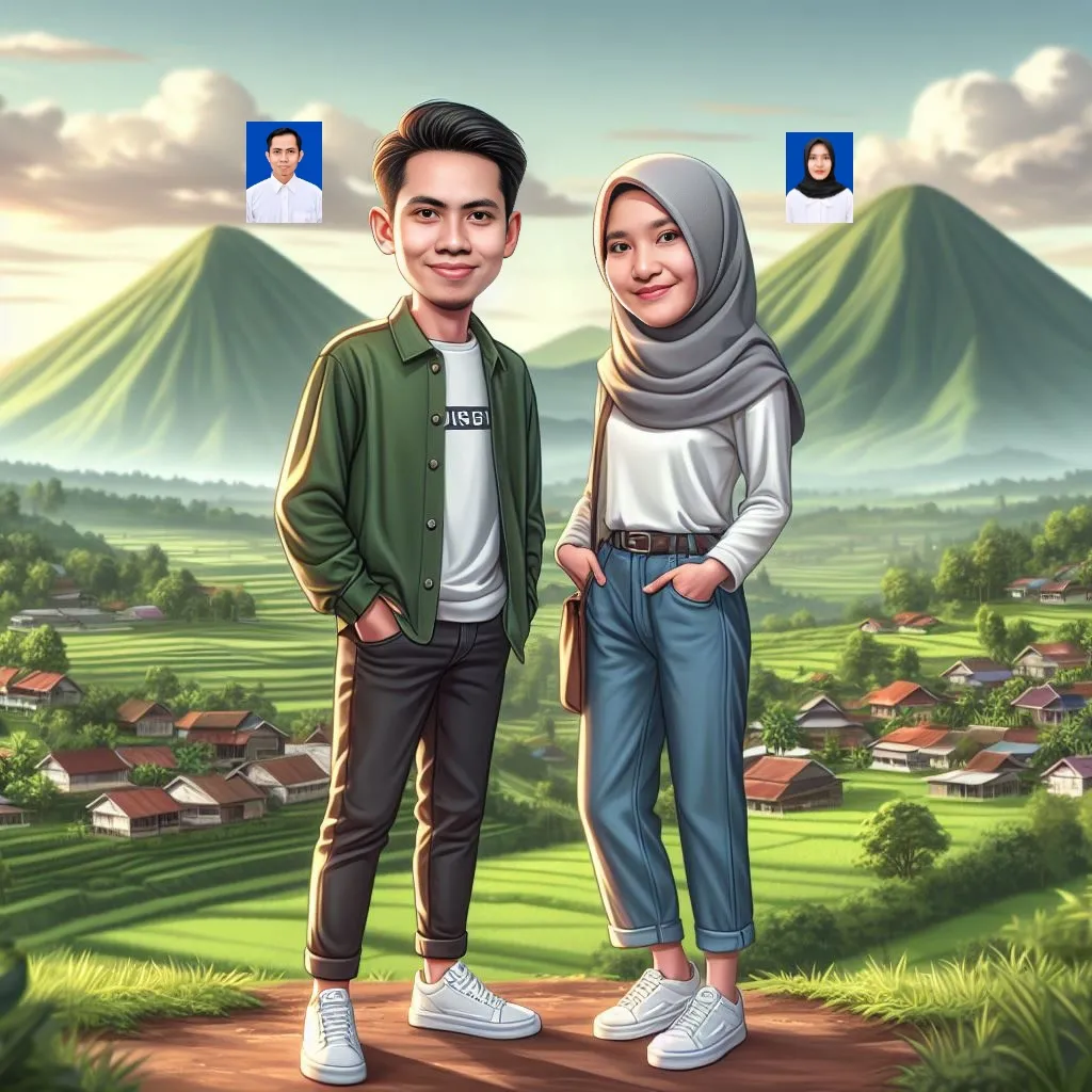 Karikatur AI Couple | Galeri diposting oleh TukangGambar AI | Lemon8