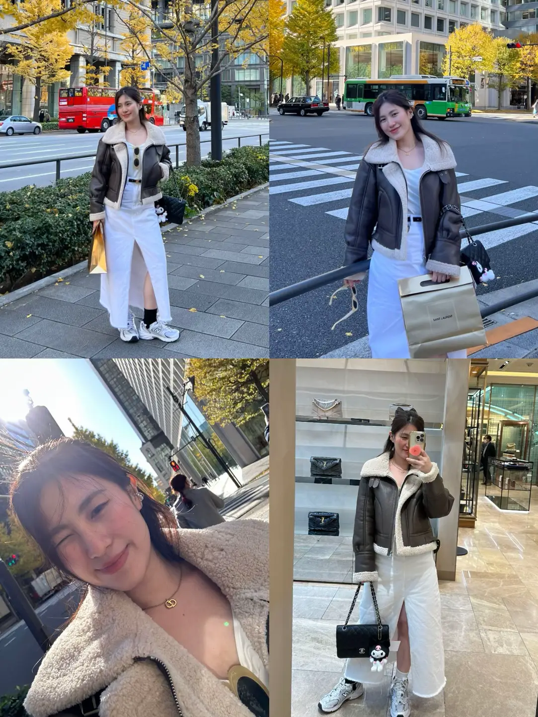 แจกพิกัด Japan OOTD 8-10 องศา ฉบับสาว 153cm | แกลเลอรีที่โพสต์โดย ig. jinnyginnie | Lemon8