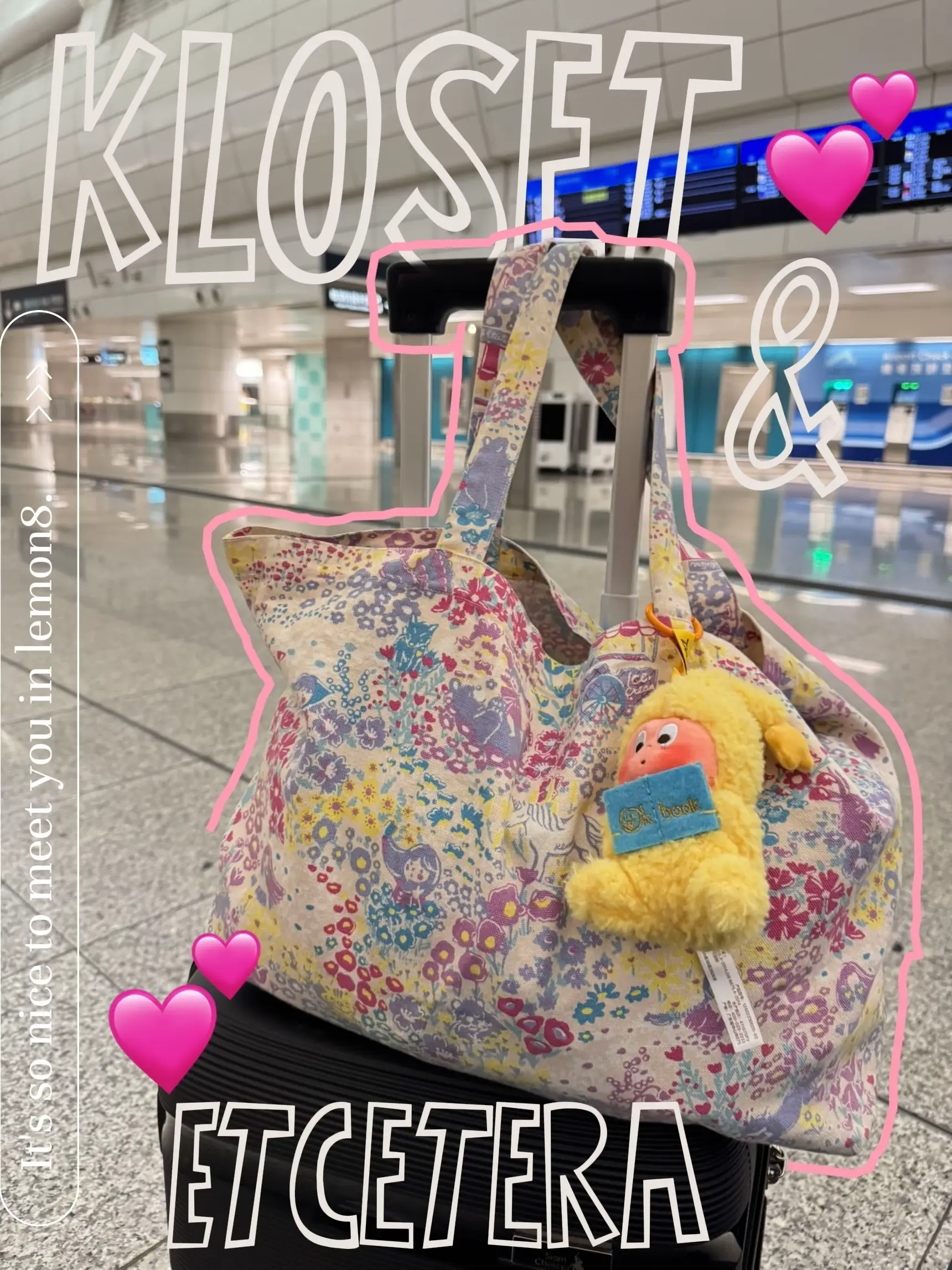 EP 12: กระเป๋าผ้า Kloset&Etcetera ใช้เป็นกระเป๋างอก🎀 | แกลเลอรีที่โพสต์โดย Yusky | Lemon8