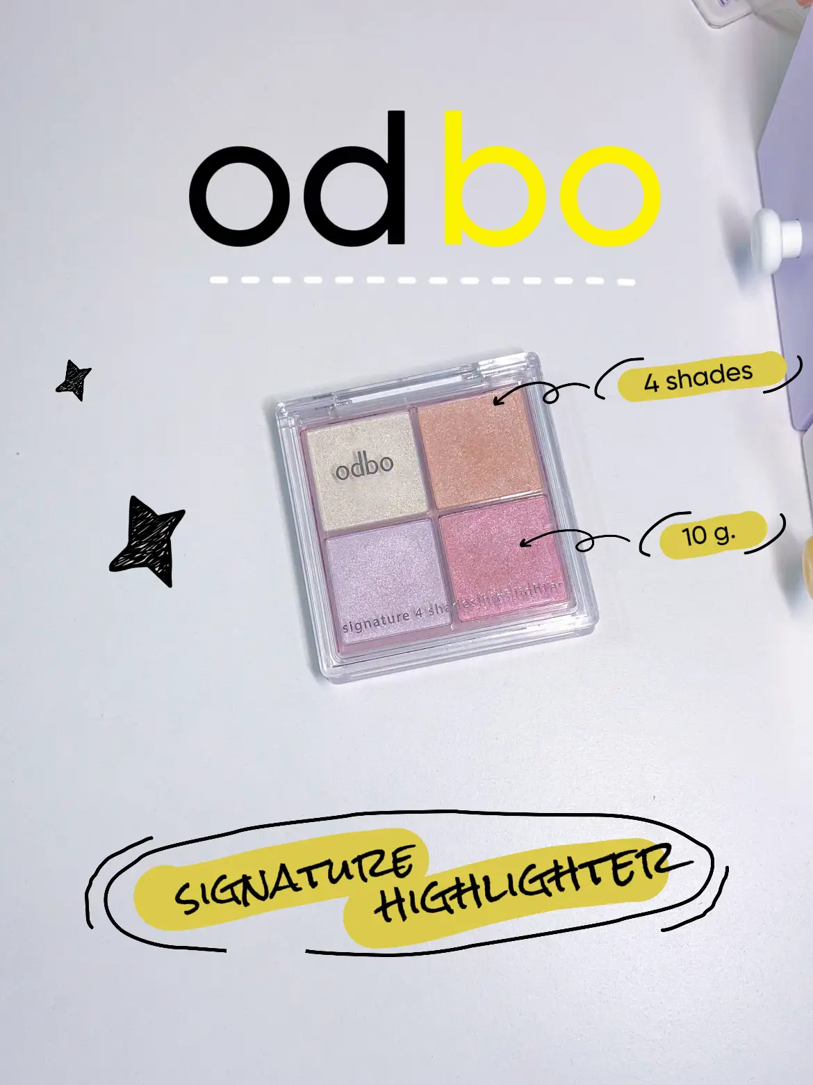 Review : odbo Signature ไฮไลท์หน้าพุ่ง งานผิวฉ่ำโกลว์ 💕 | แกลเลอรีที่โพสต์โดย ᴊᴀɴᴇ ୨୧𓂅ଘ⋆ | Lemon8