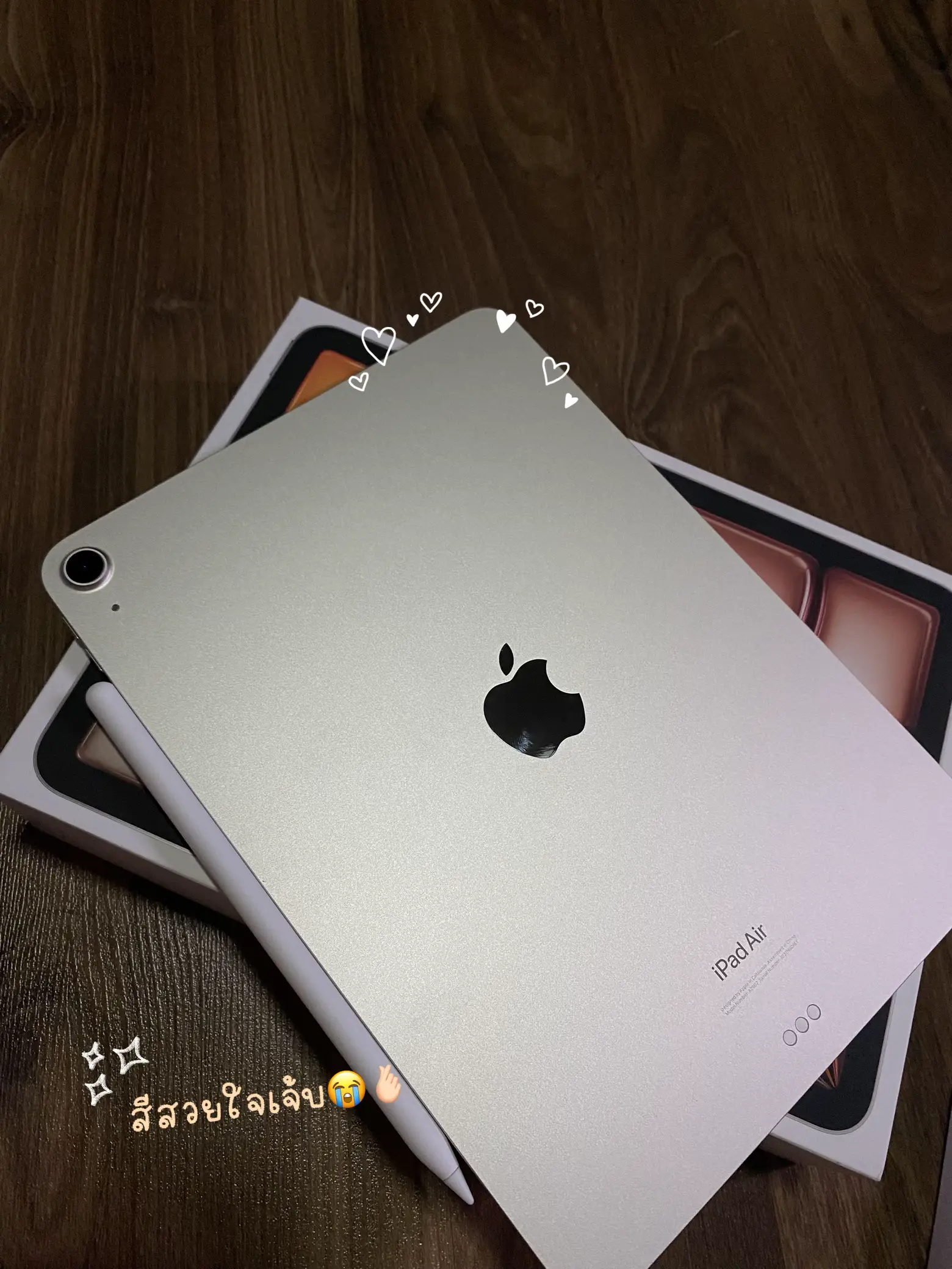 iPad Air 6 สีสตาร์ไลท์ (M2) 2024 | แกลเลอรีที่โพสต์โดย Tanyal | Lemon8