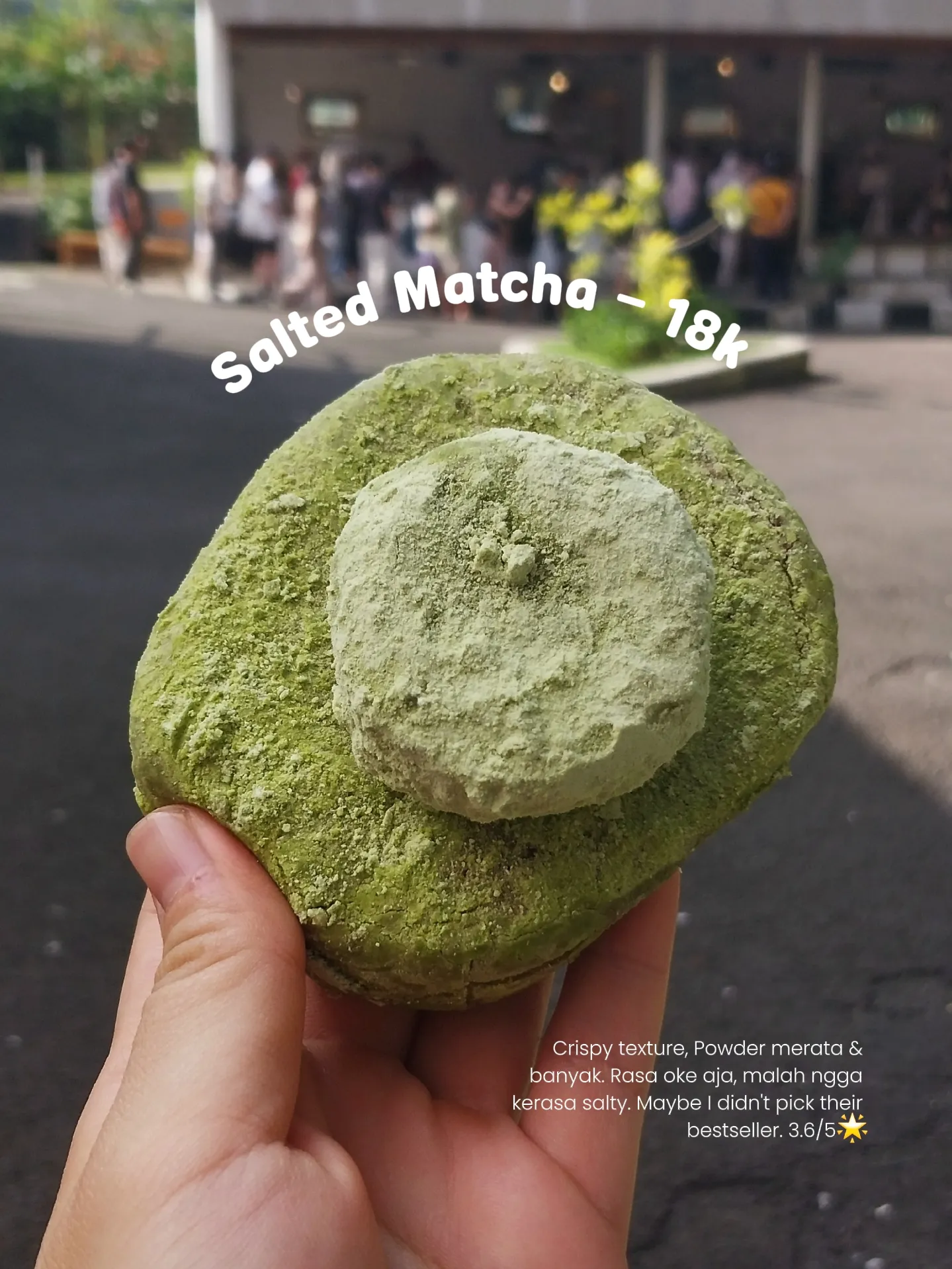 🍩🥤 Donat Salted Matcha? Baru di Blok M! 🥤🍩 | Gallery posted by ...