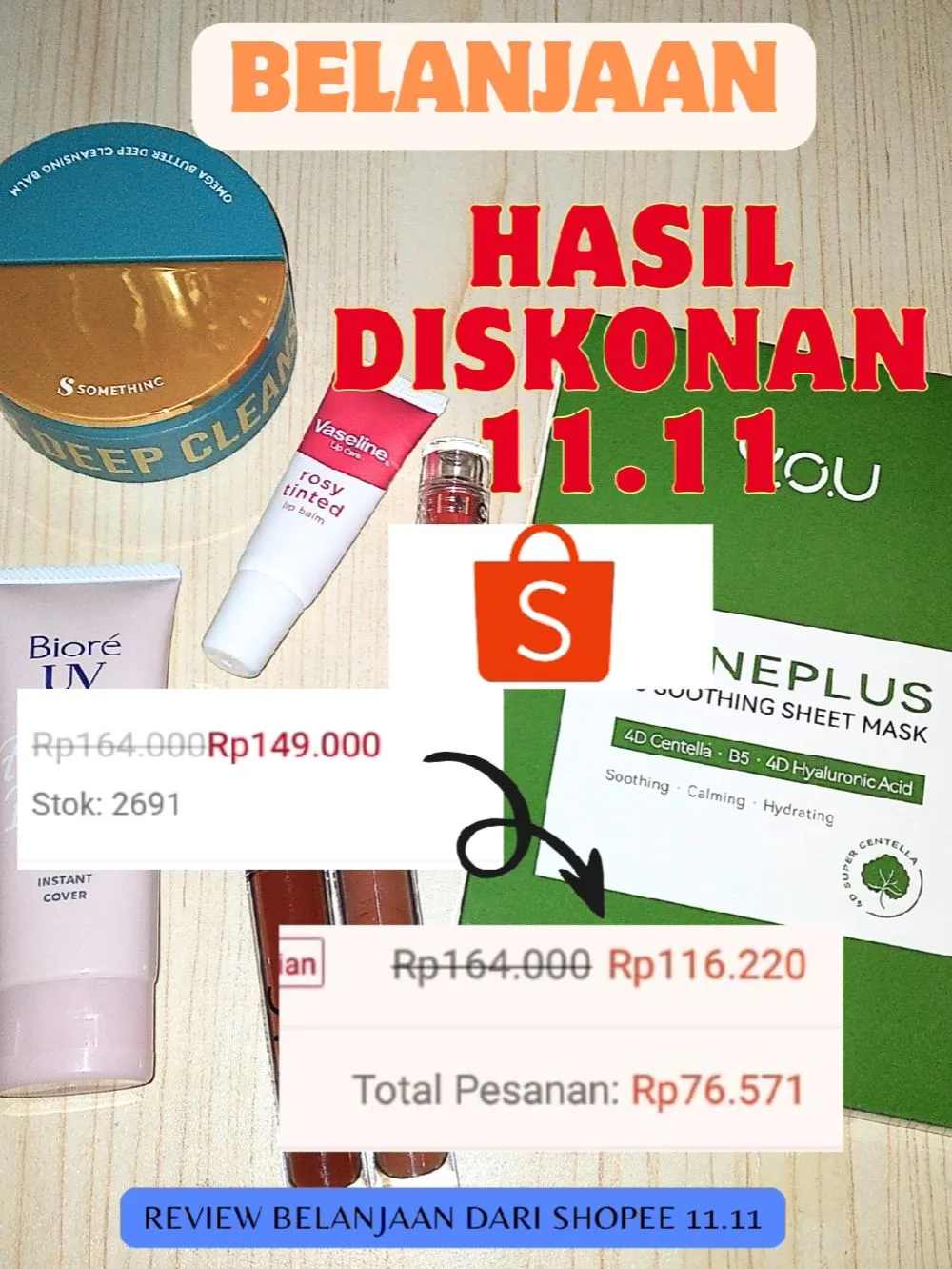 HEMAT BANGET!! BELI PRODUK MAKEUP DARI HASIL 11.11 | Galeri diposting oleh Putri Tan | Lemon8