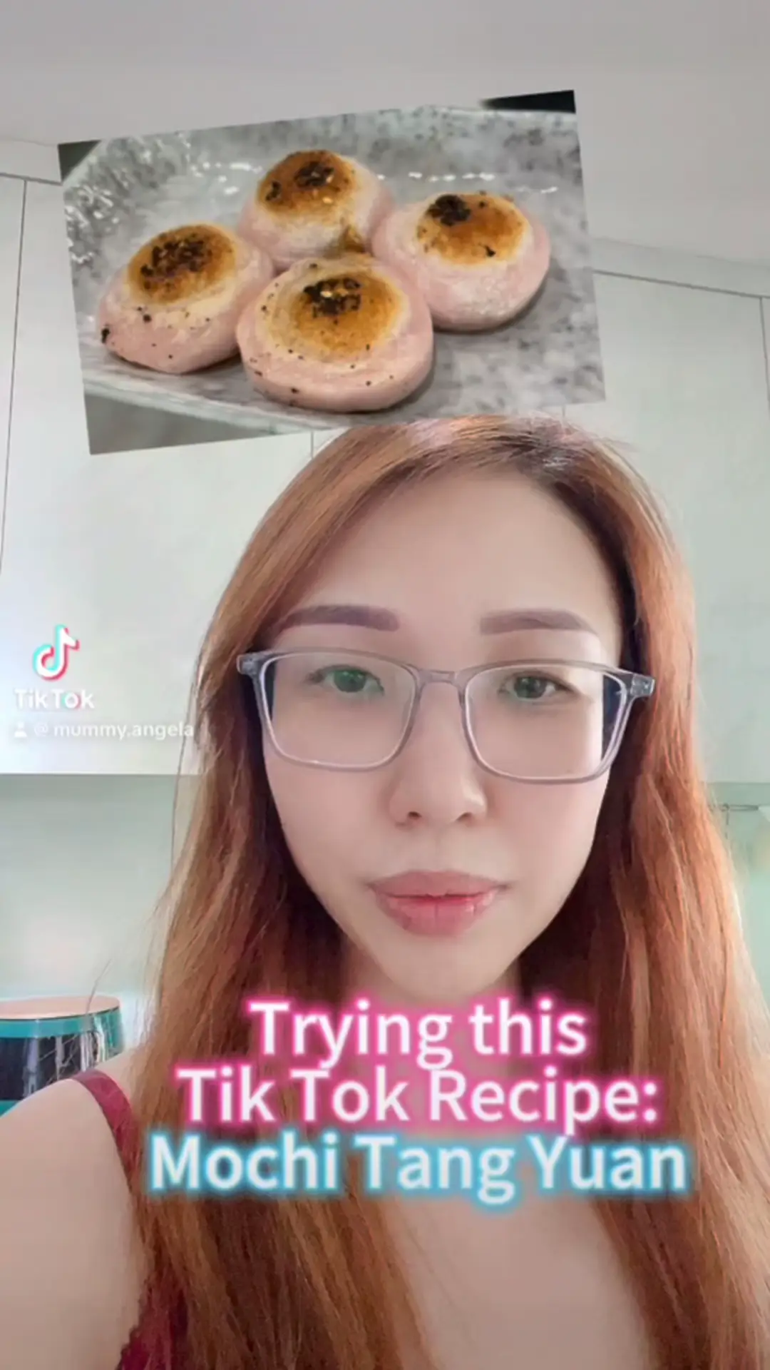 Trying this viral Tik Tok Tang Yuan Recipe 😋🍡 | Video published by ...