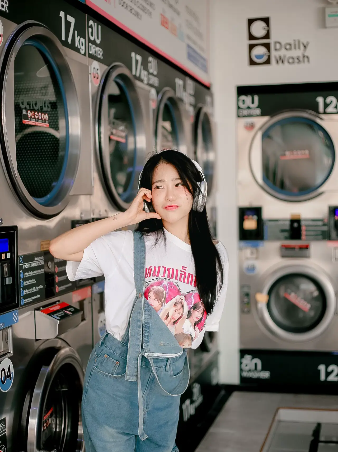 ไปถ่ายรูปกับเครื่องซักผ้ากัน 😍😎📸 | แกลเลอรีที่โพสต์โดย wanwi wan 📸 | Lemon8