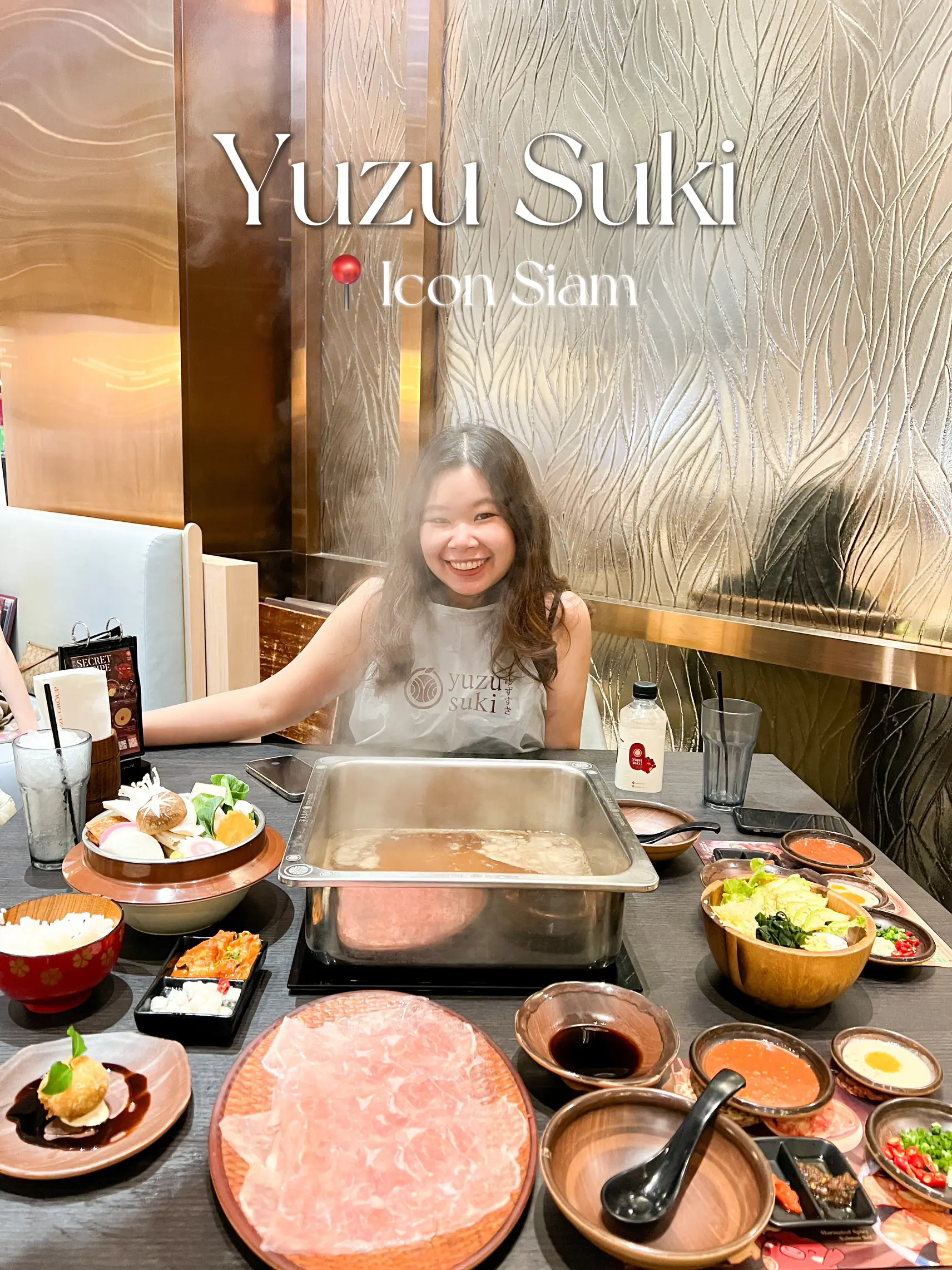 สุกี้ญี่ปุ่นในไอคอนสยาม😋 | แกลเลอรีที่โพสต์โดย จีนพากิน😋 | Lemon8