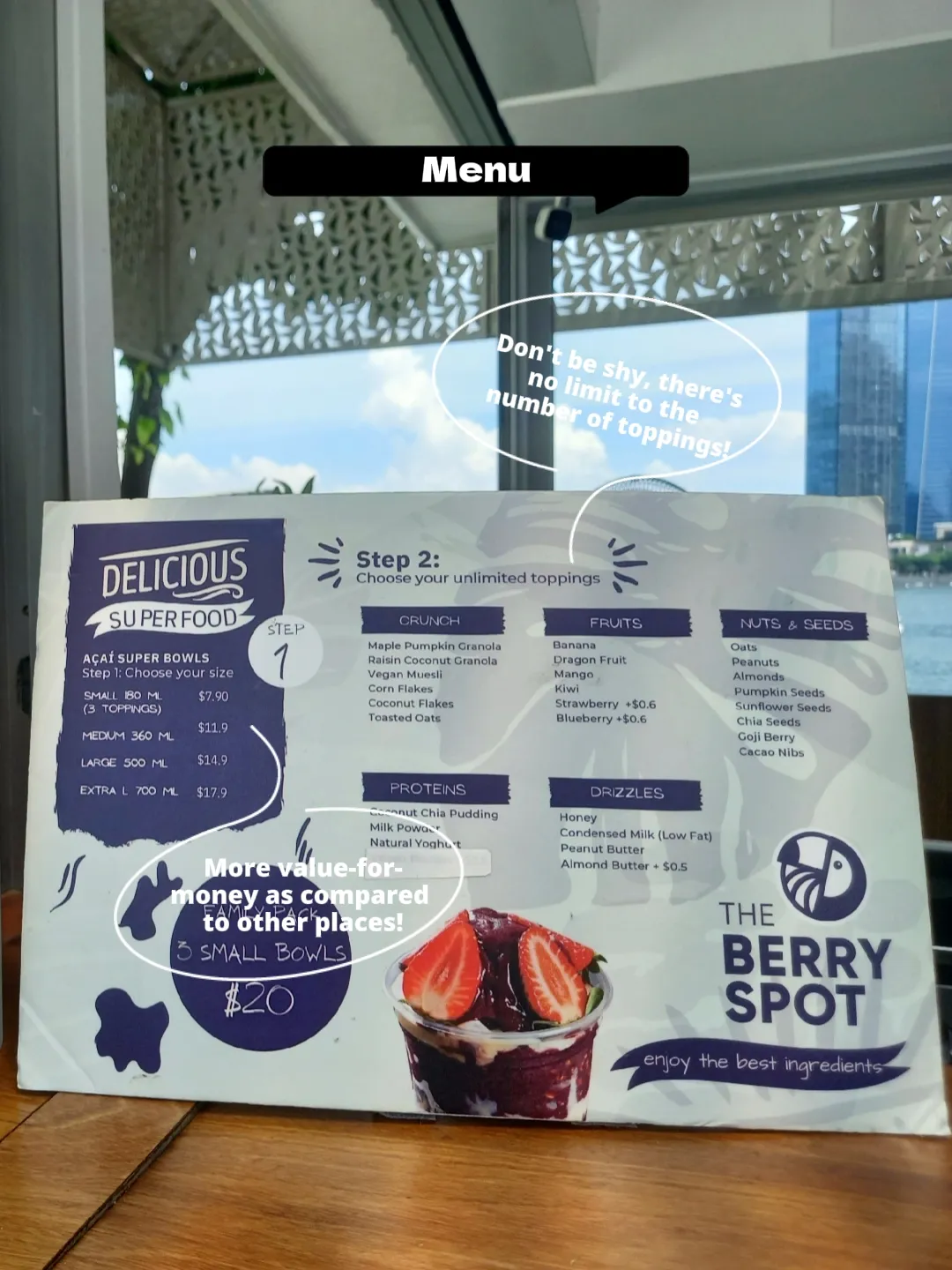 You can add UNLIMITED toppings in your acai bowl? | Gallery posted by ...